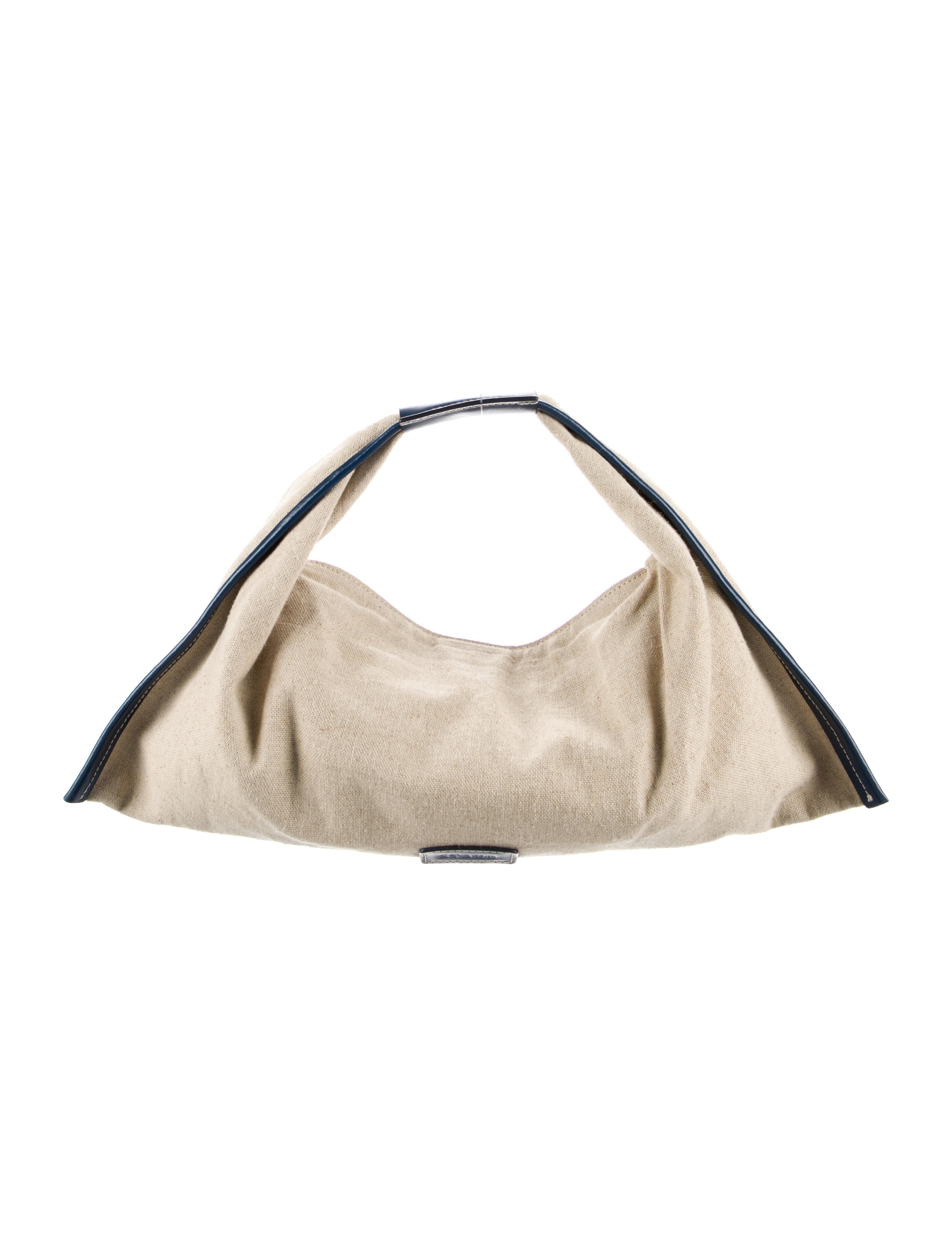 Staud Canvas Handle Bag - Neutrals Handle Bags, Handbags - WSTFG45088 ...
