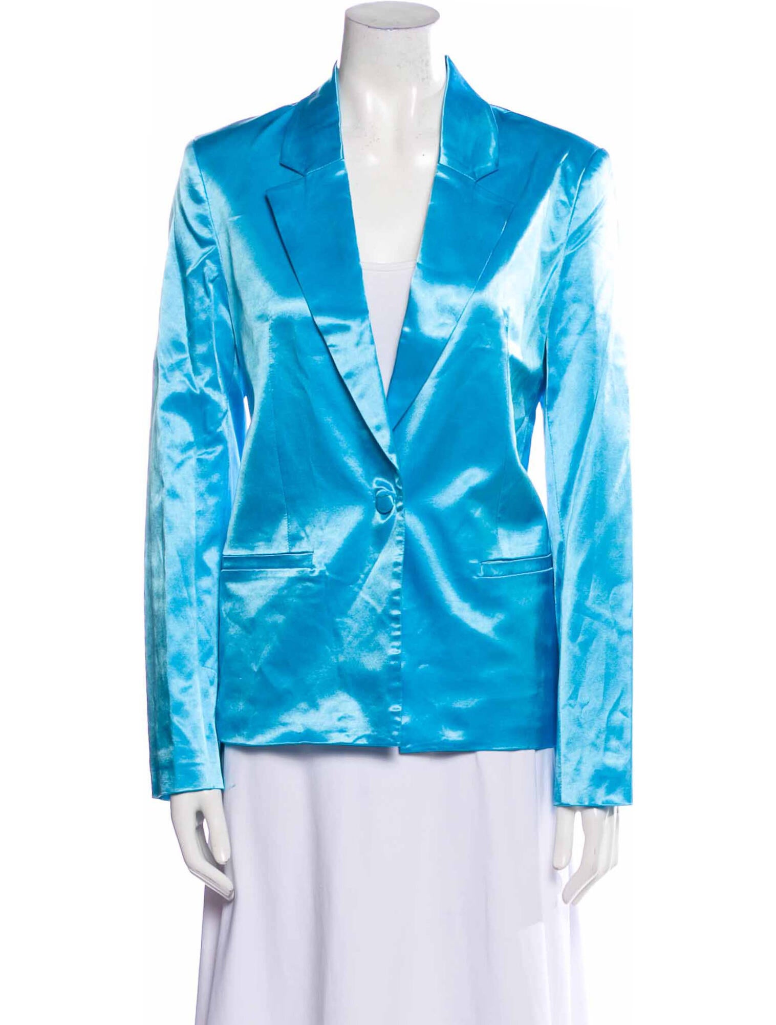 Staud Blazer - Blue Jackets, Clothing - WSTFG45691 | The RealReal