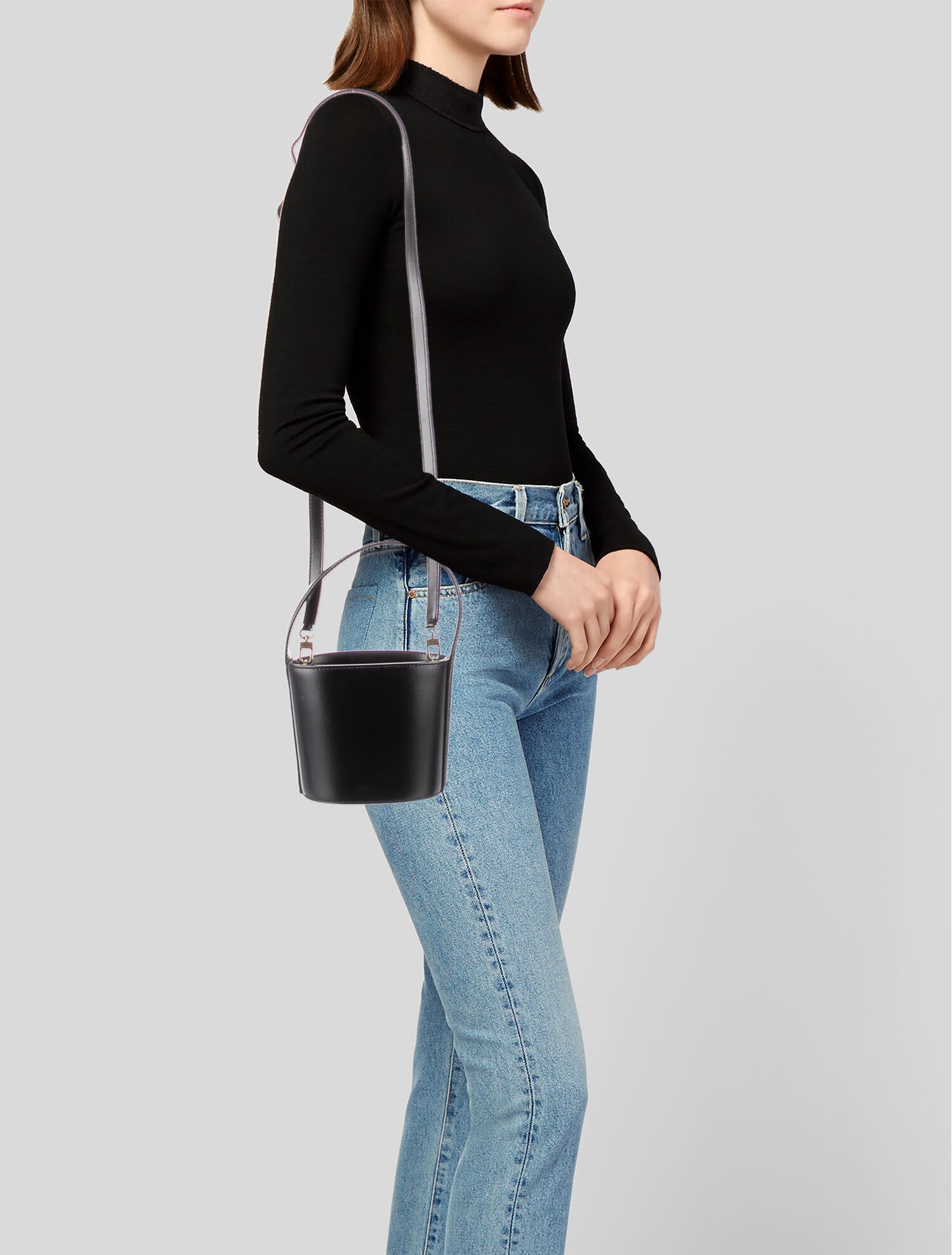 Staud Bisset Bucket Bag - Black Bucket Bags, Handbags - WSTFG20806 ...