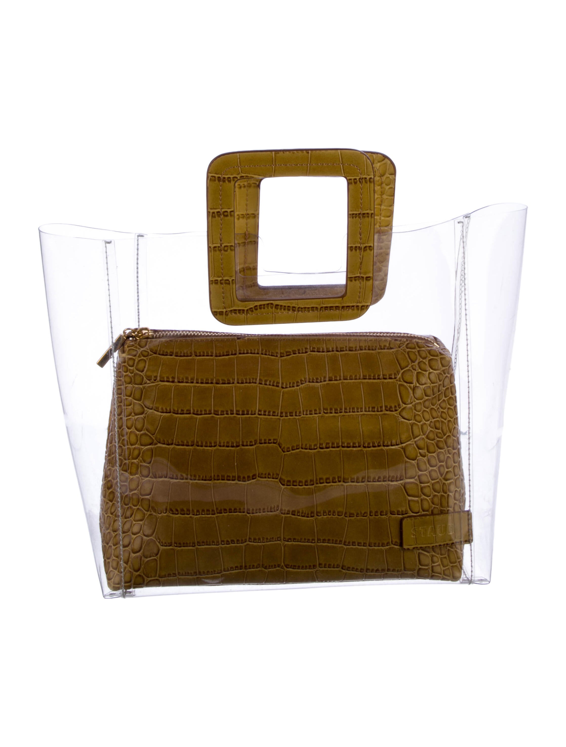 Stuart Weitzman Studded Fringe-Trimmed Bag - Black Handle Bags ...