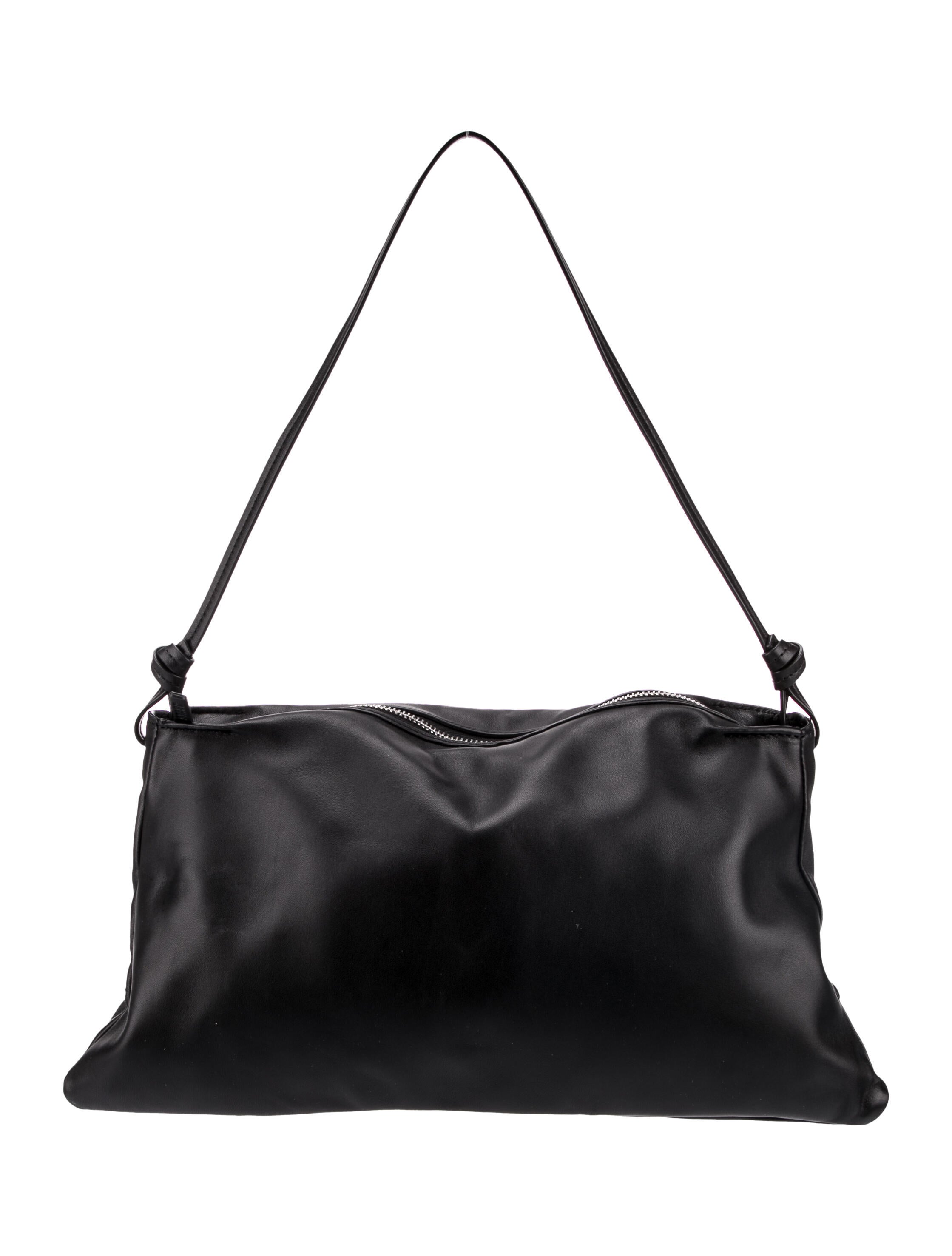Staud Leather Shoulder Bag - Black Shoulder Bags, Handbags - WSTFG53564 ...