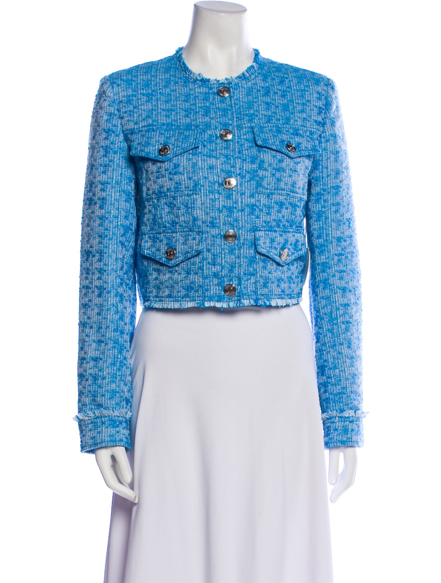 Staud Printed Bolero w/ Tags - Blue Jackets, Clothing - WSTFG55561 ...