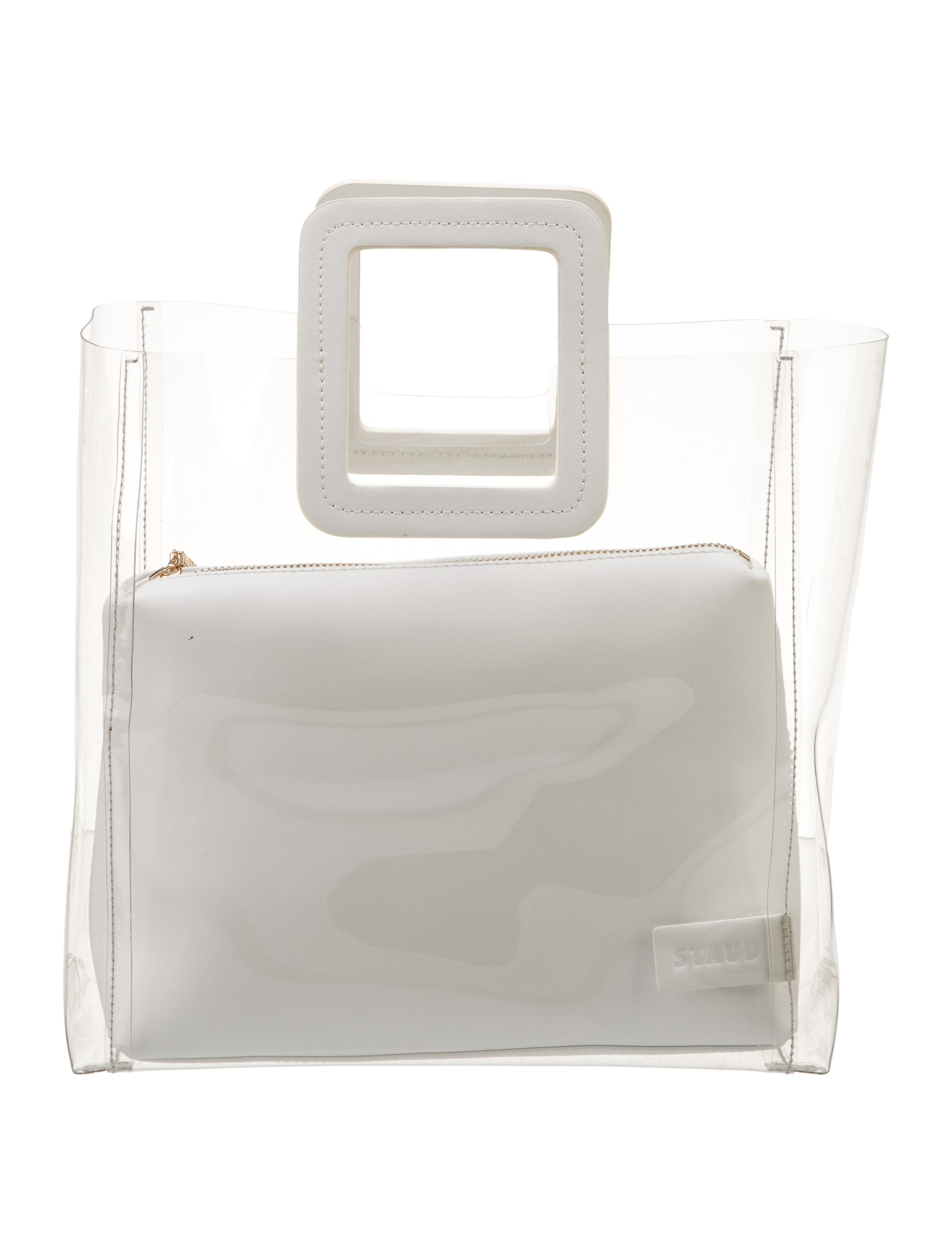 Staud PVC Handle Bag - White Handle Bags, Handbags - WSTFG56707 | The ...