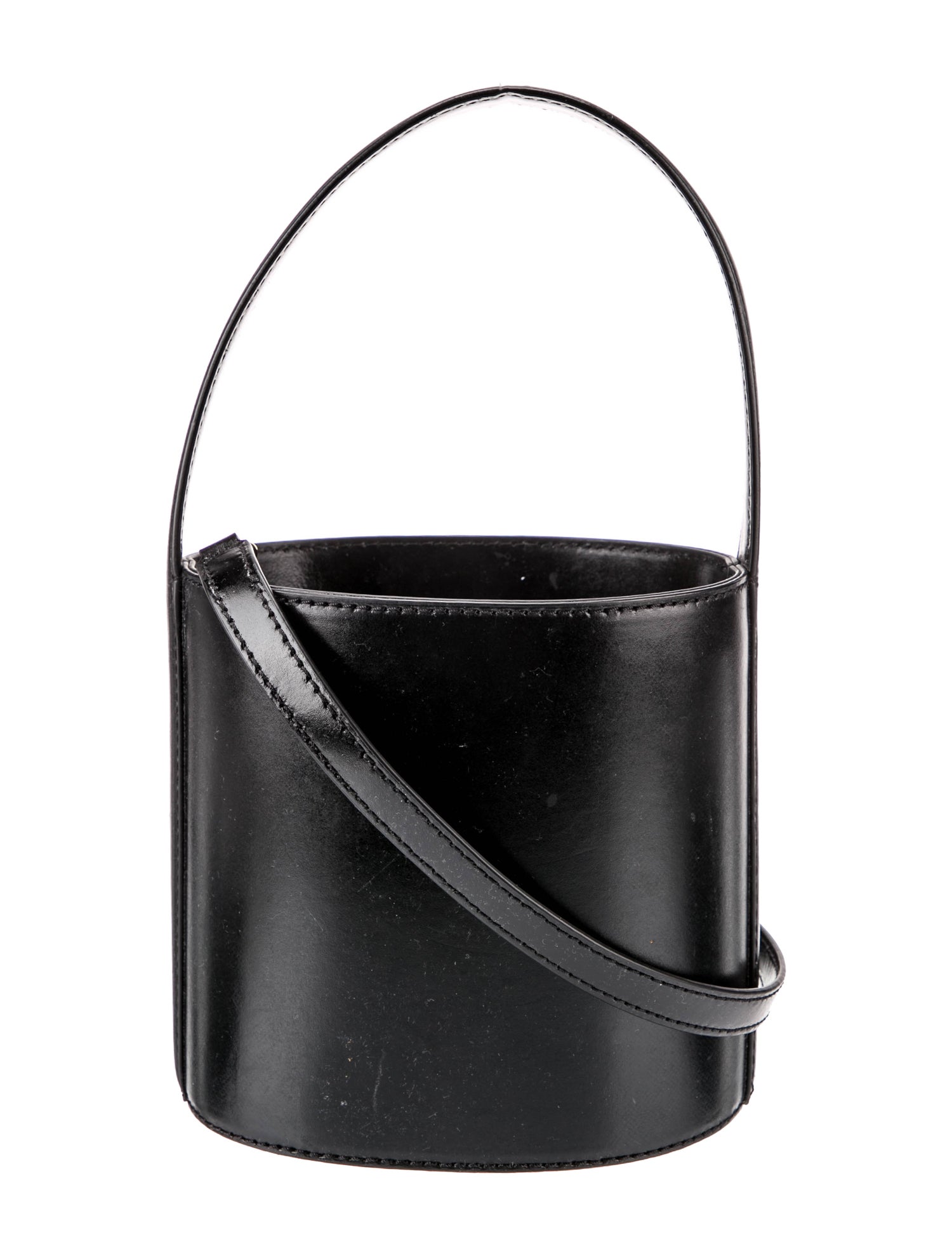 Staud Leather Bucket Bag - Black Bucket Bags, Handbags - WSTFG57190 ...