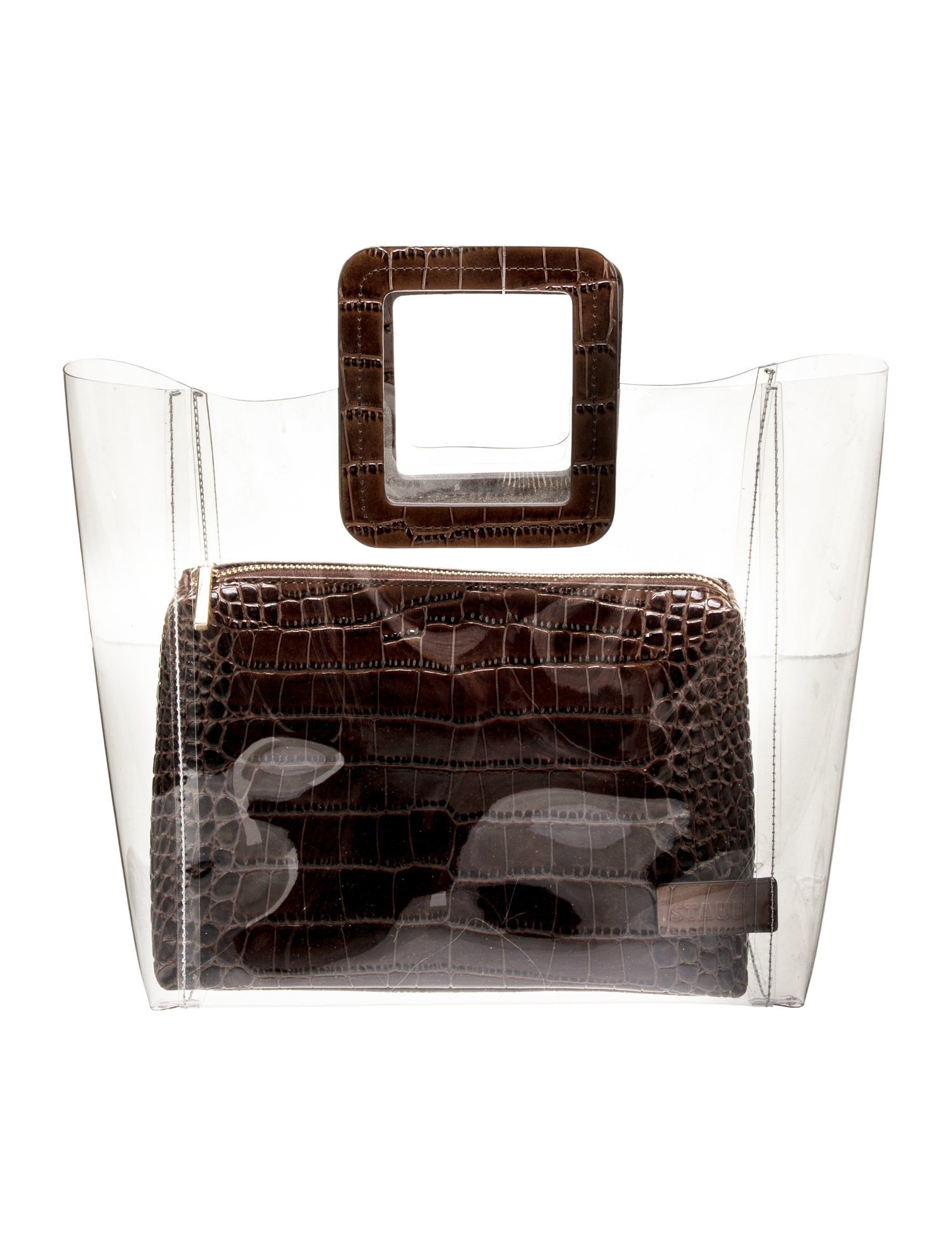 Staud PVC Handle Bag - Clear Handle Bags, Handbags - WSTFG58718 | The ...