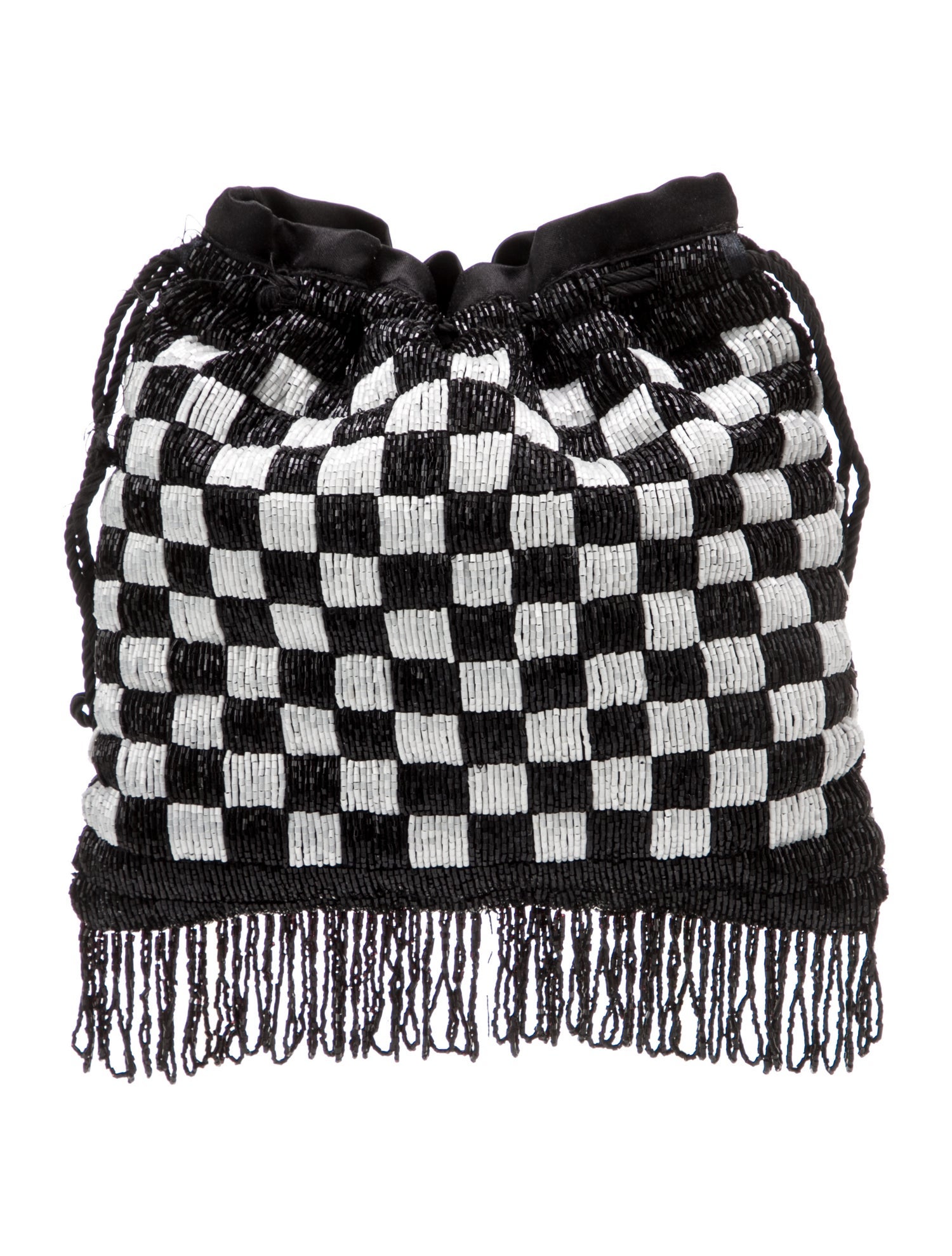 Staud Patterned Embellished Evening Bag - Black Evening Bags, Handbags ...