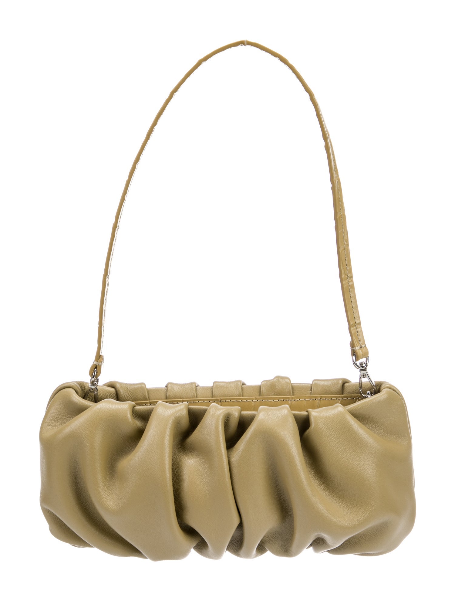 Staud Leather Shoulder Bag - Green Shoulder Bags, Handbags - WSTFG65211 ...