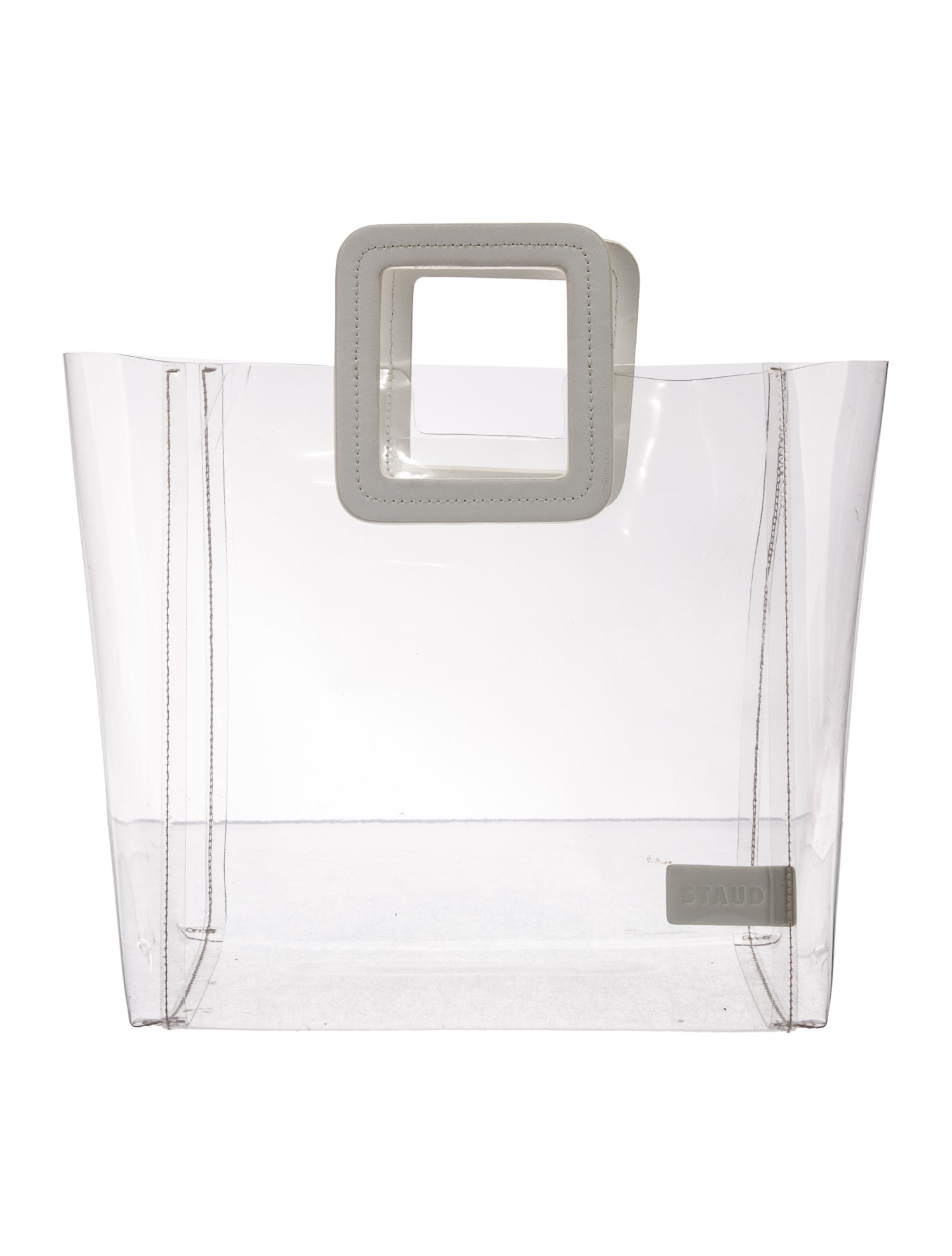 Staud Acrylic Top Handle Bag - Clear Handle Bags, Handbags - WSTFG71972 ...