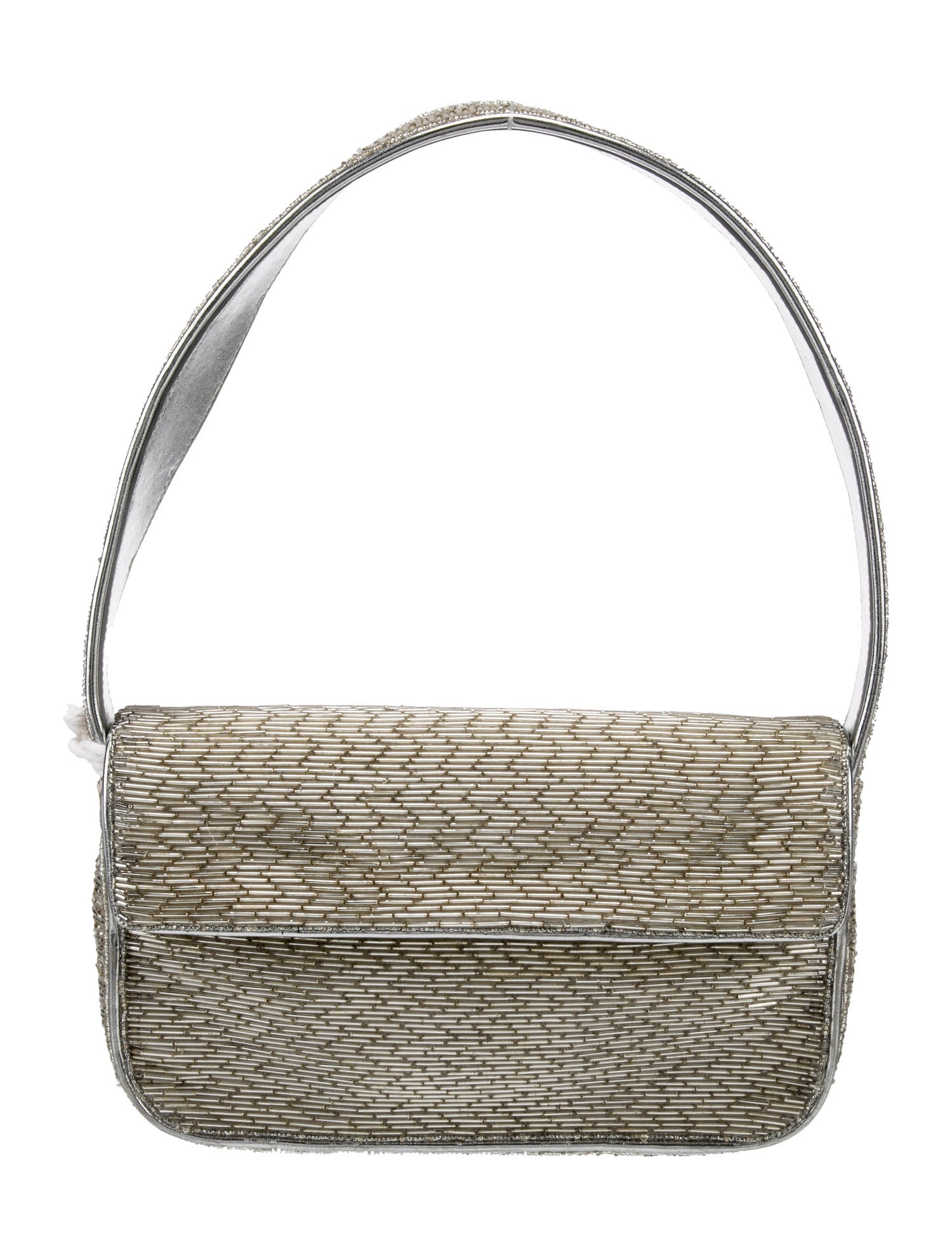Staud Shoulder Bag w/ Tags - Silver Shoulder Bags, Handbags ...