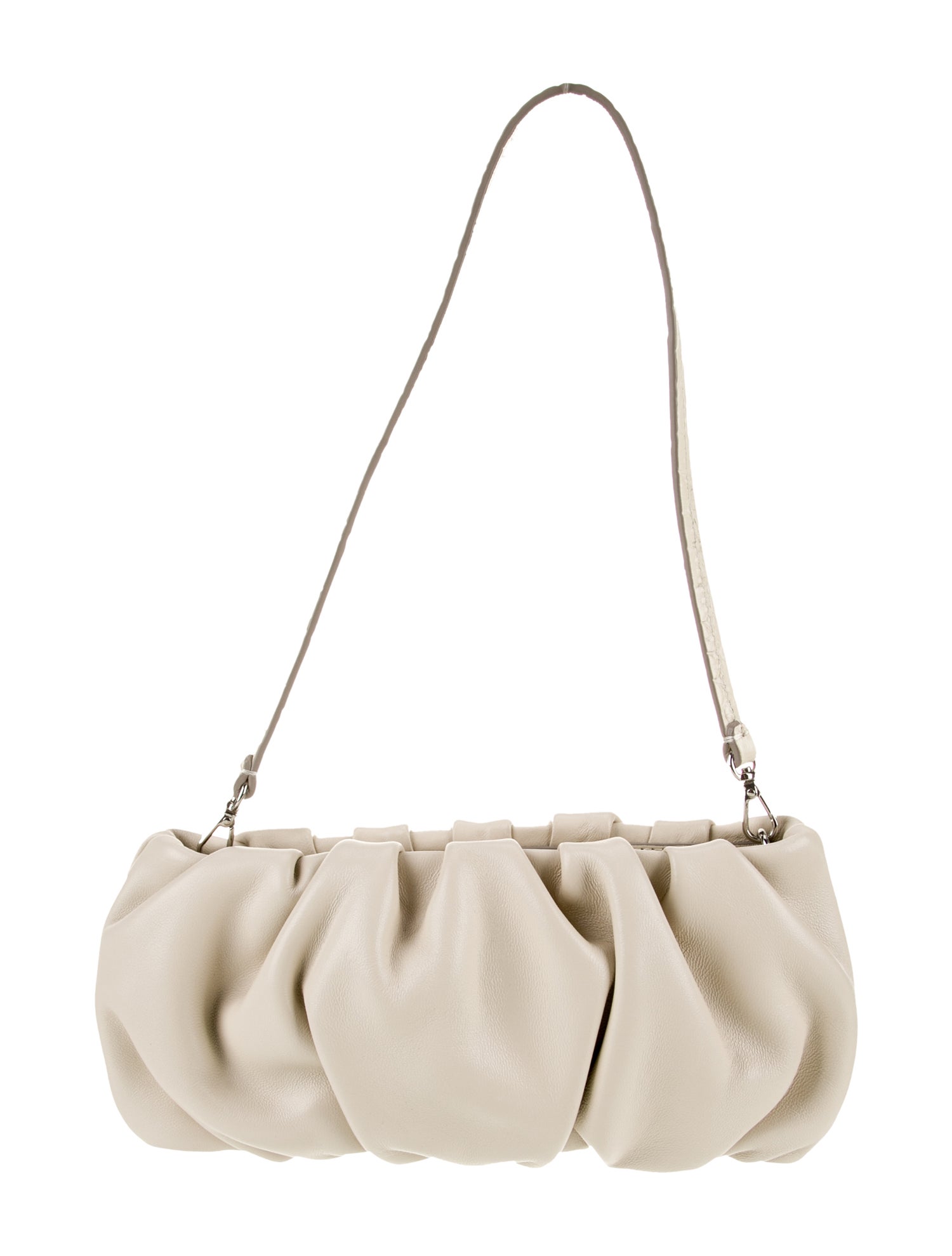 Staud Leather Shoulder Bag - Neutrals Clutches, Handbags - WSTFG82113 ...
