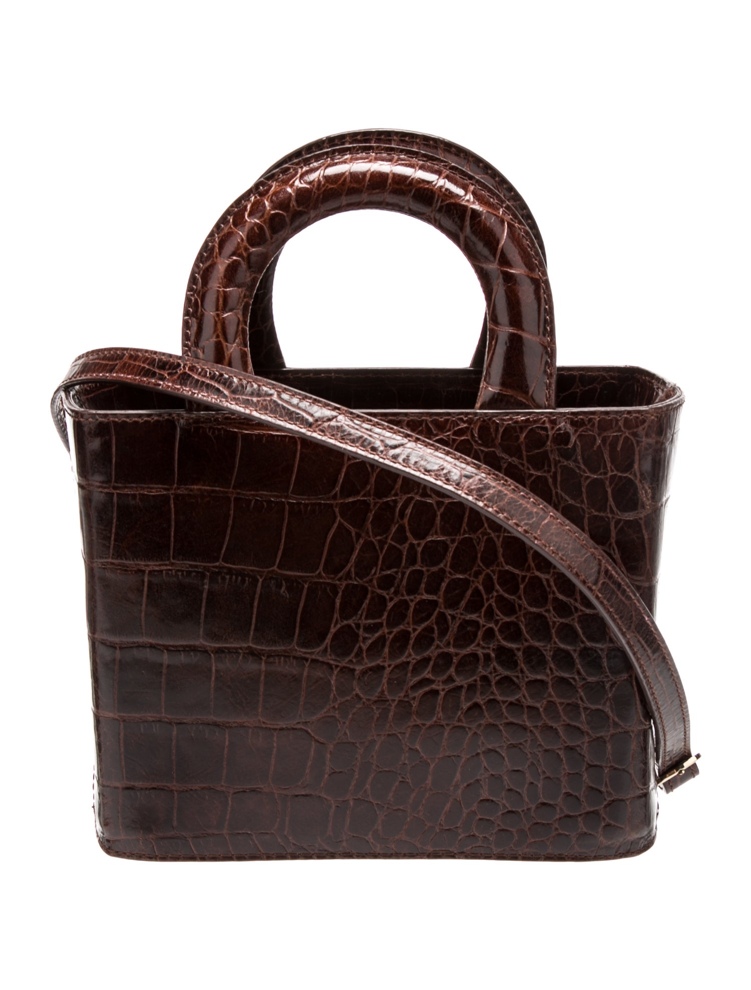 Staud Leather Shoulder Bag - Brown Totes, Handbags - WSTFG82431 | The ...