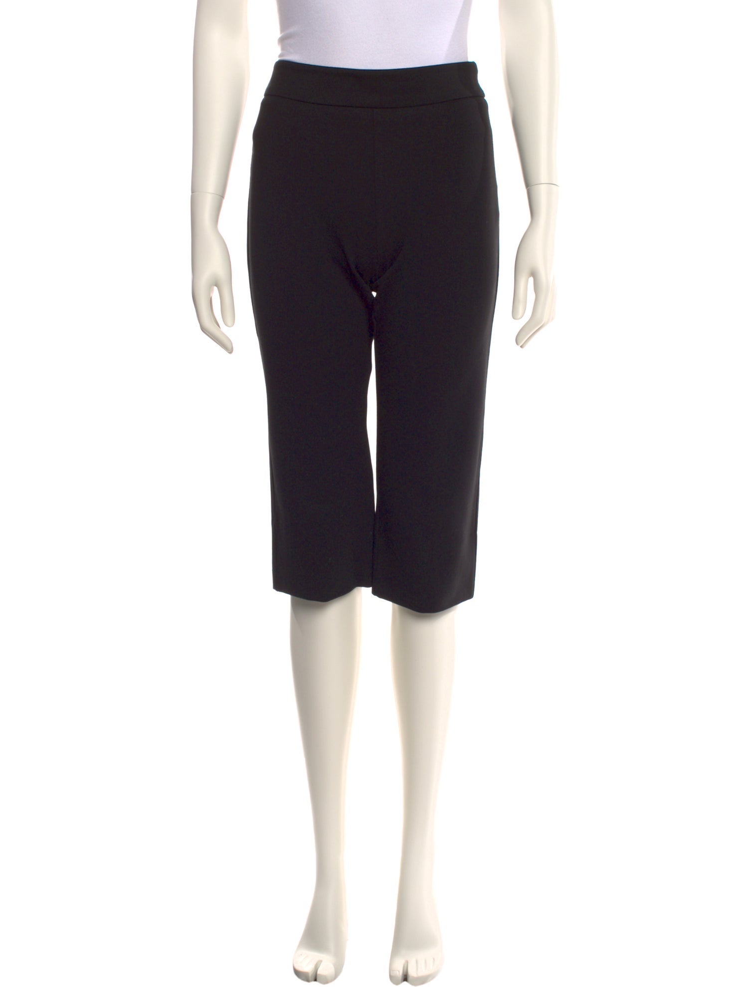 Staud Straight Leg Pants - Black, 9.75" Rise Pants, Clothing ...