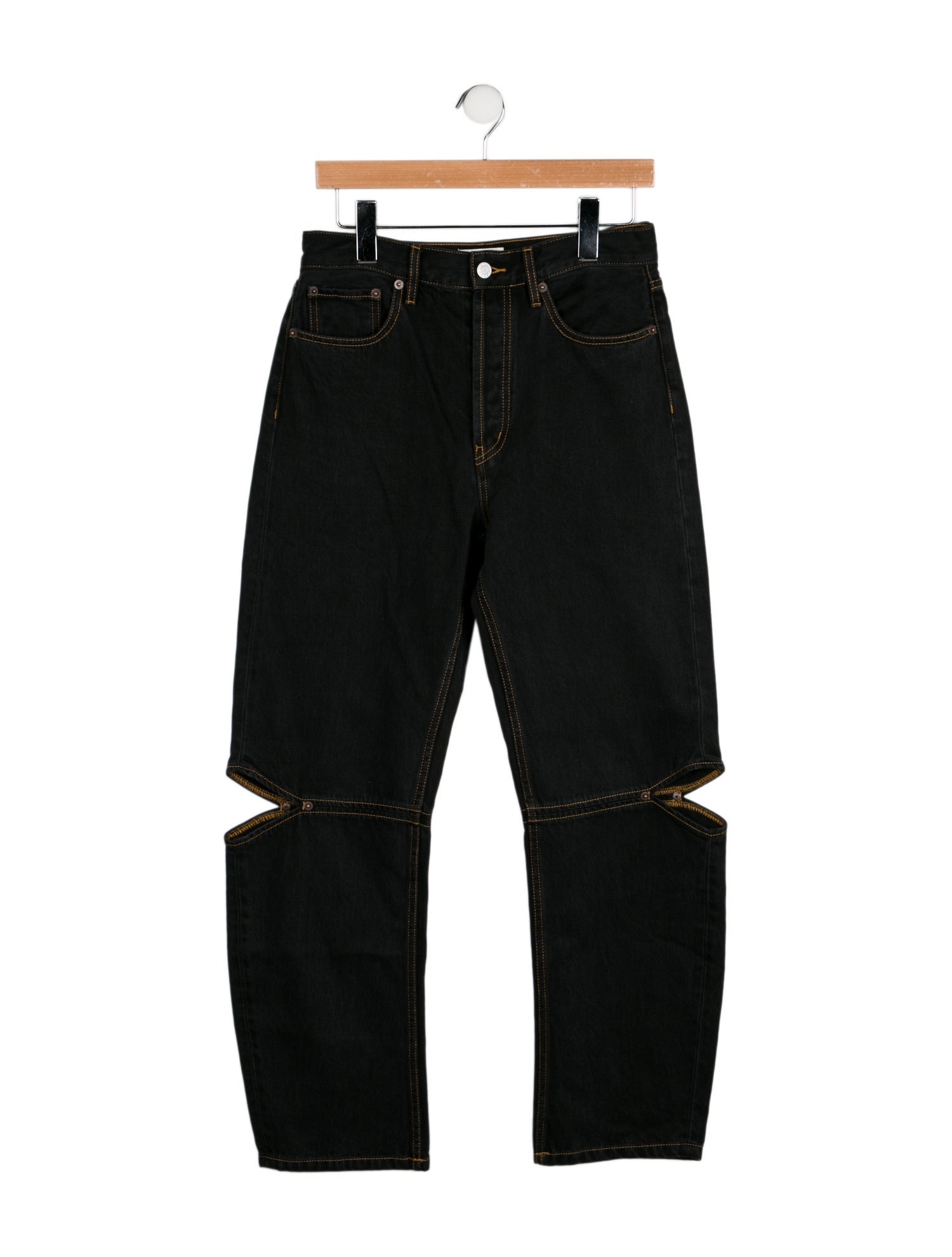 Still Here High-Rise Wide Leg Jeans - Black, 12" Rise Jeans, Clothing ...