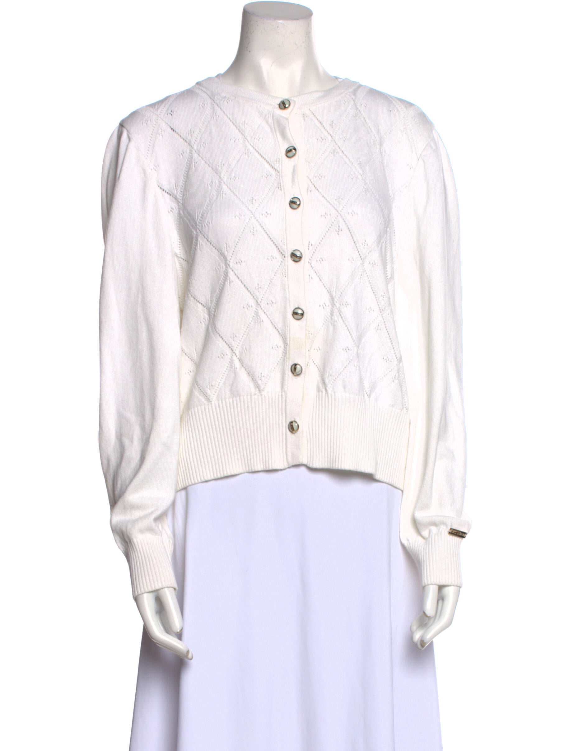St. John Sport Crew Neck Sweater - White Knitwear, Clothing ...