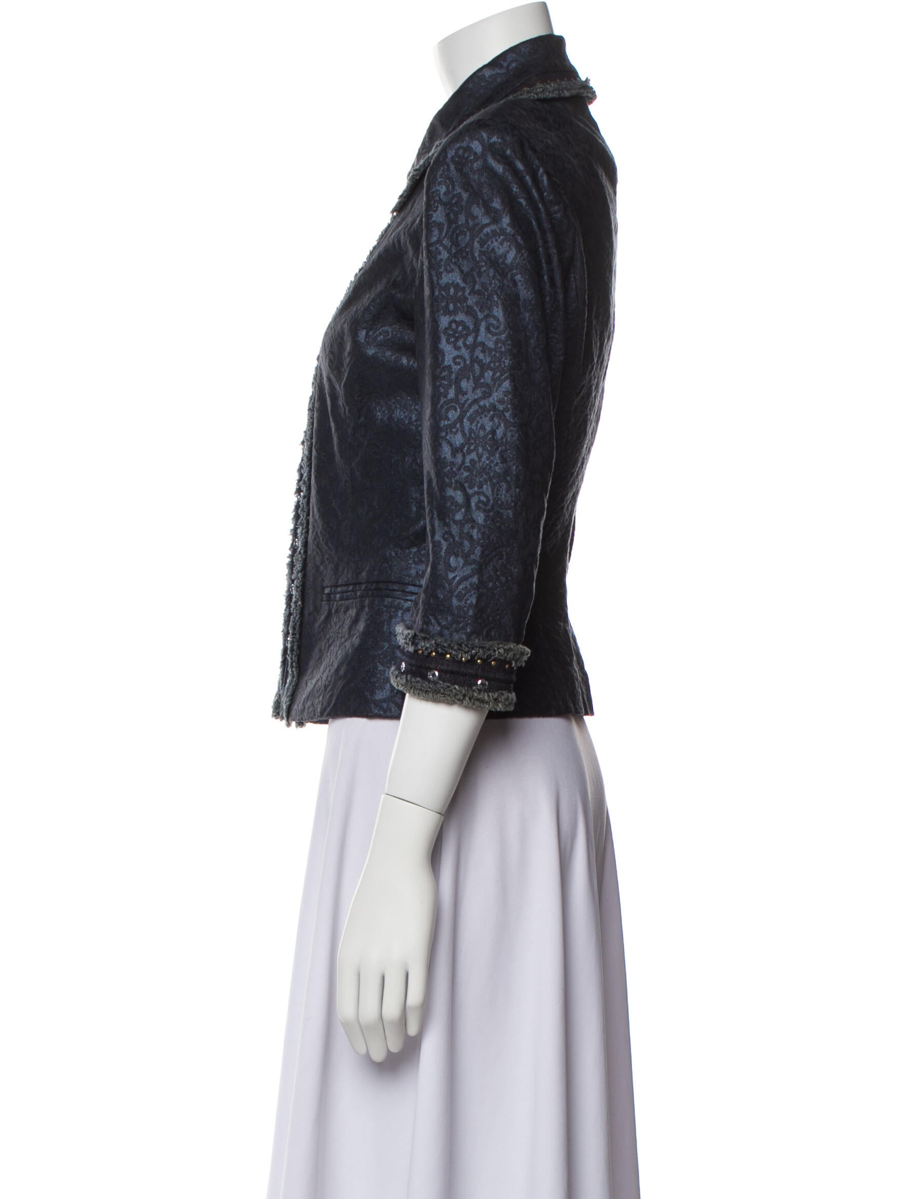 St. John Sport Denim Jacket - Blue Jackets, Clothing - WSTJS37315 | The ...