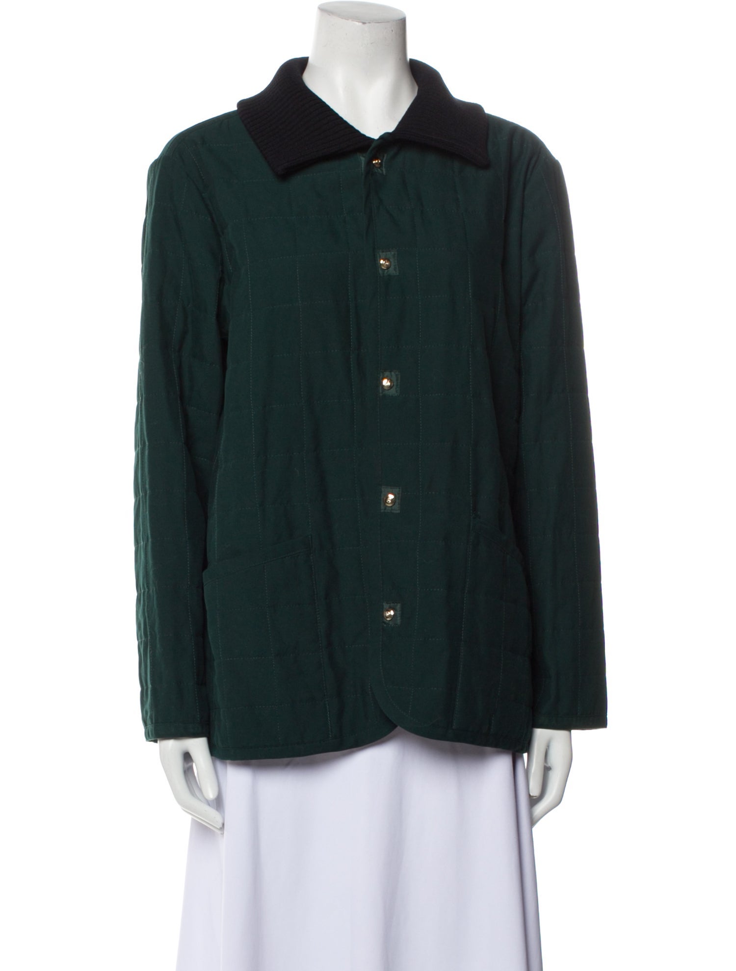 St. John Sport Jacket - Green Jackets, Clothing - WSTJS44901 | The RealReal