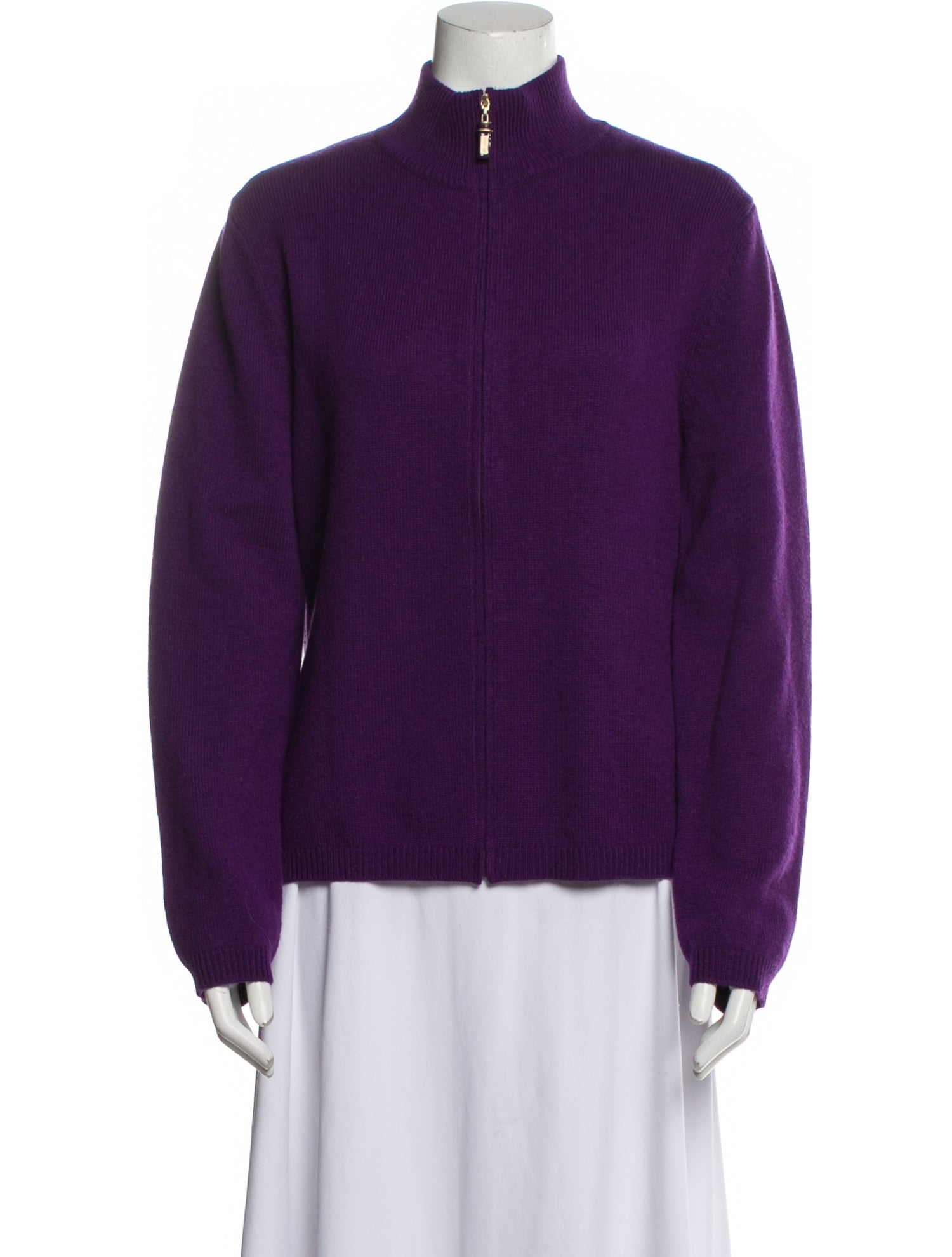 St. John Sport Cashmere Jacket - Purple Jackets, Clothing - WSTJS47224 ...