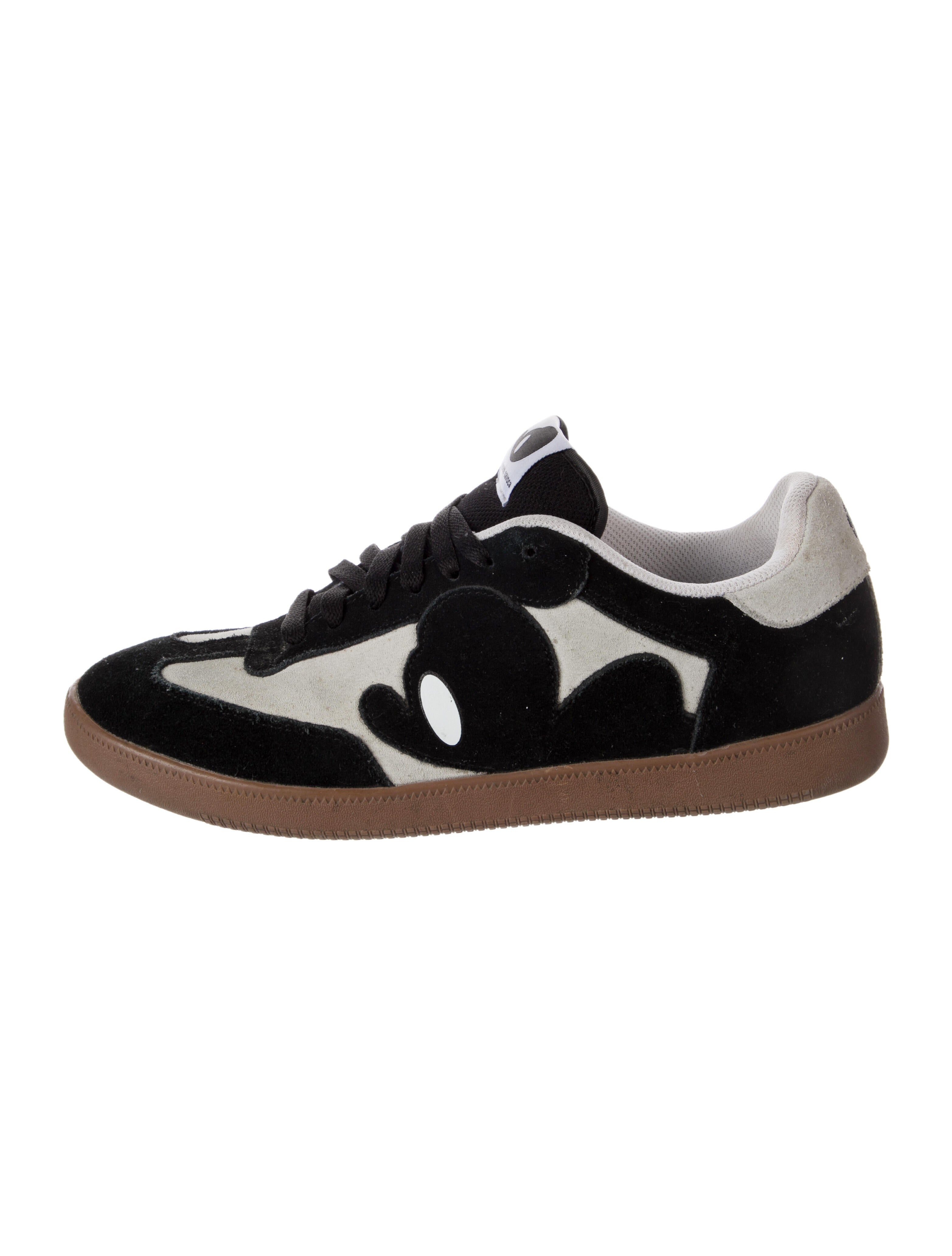 Steven Savoca Suede Sneakers - Black Sneakers, Shoes - WSTKA20005 | The ...