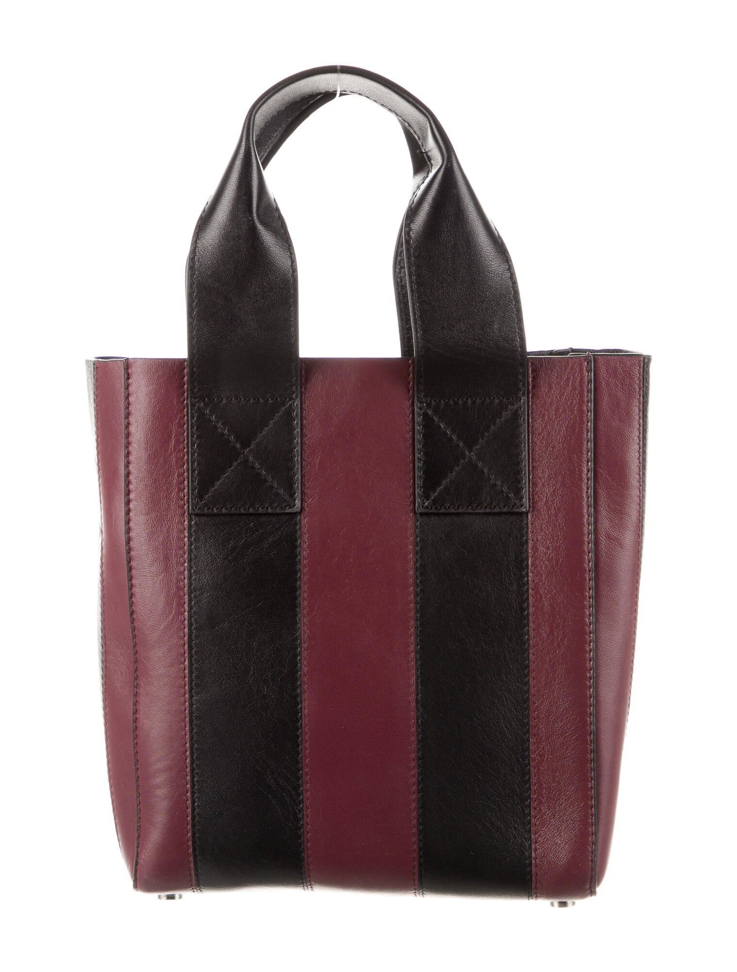 STAND STUDIO Leather Tote Bag - Black Totes, Handbags - WSTND22424 ...