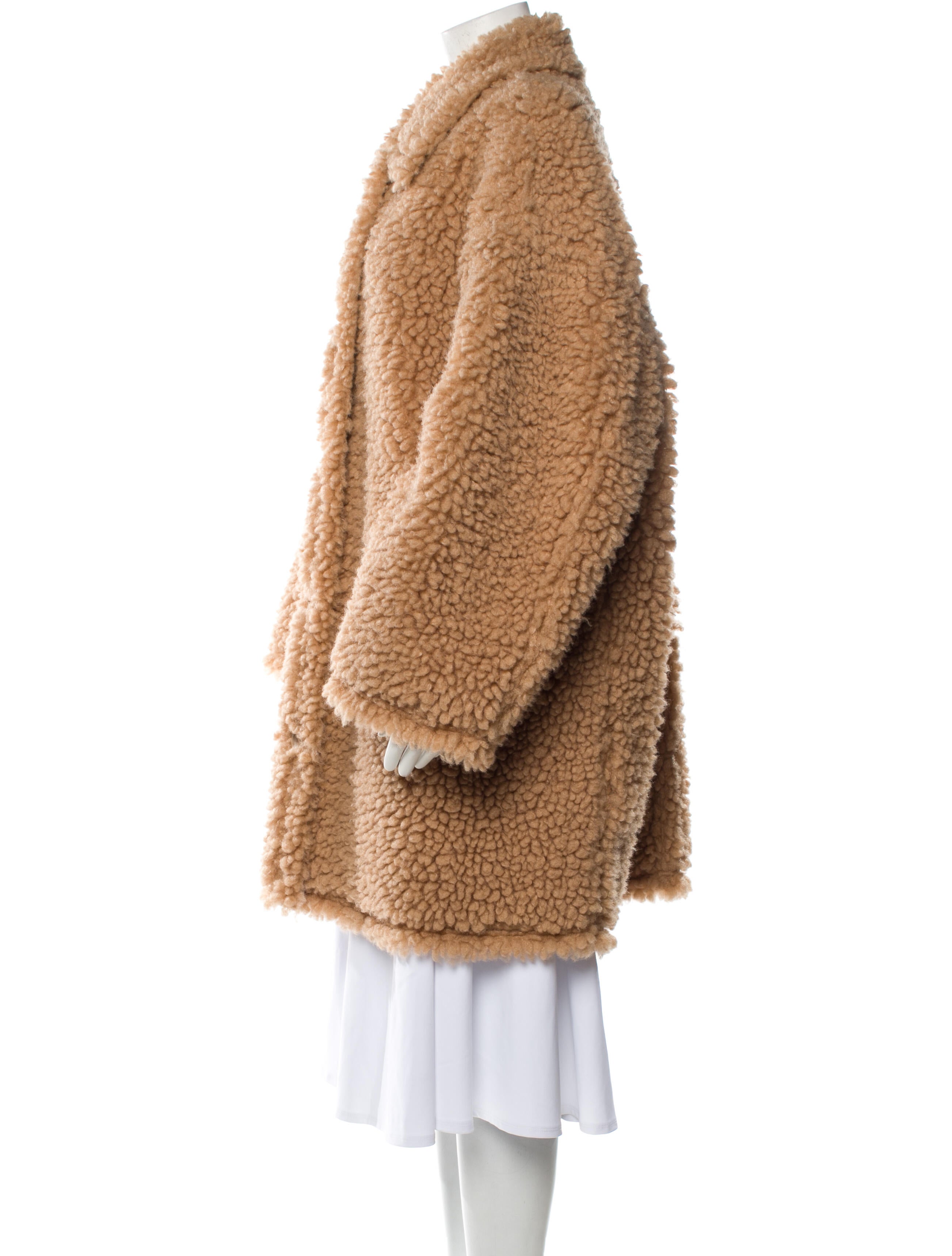 STAND STUDIO Faux Fur Coat w/ Tags - Brown Coats, Clothing - WSTND23193 ...