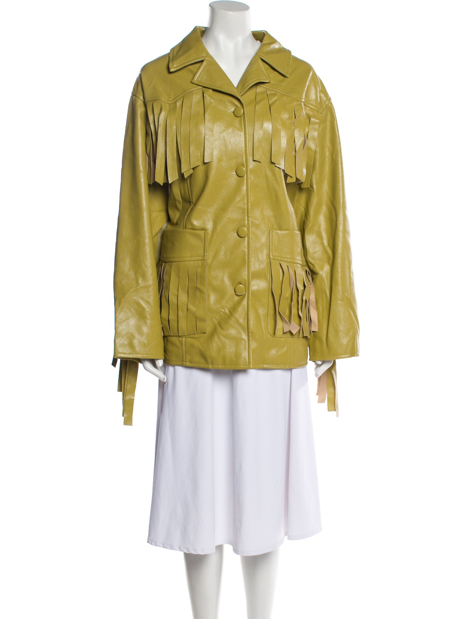 STAND STUDIO Utility Jacket - Green Jackets, Clothing - WSTND23752 ...
