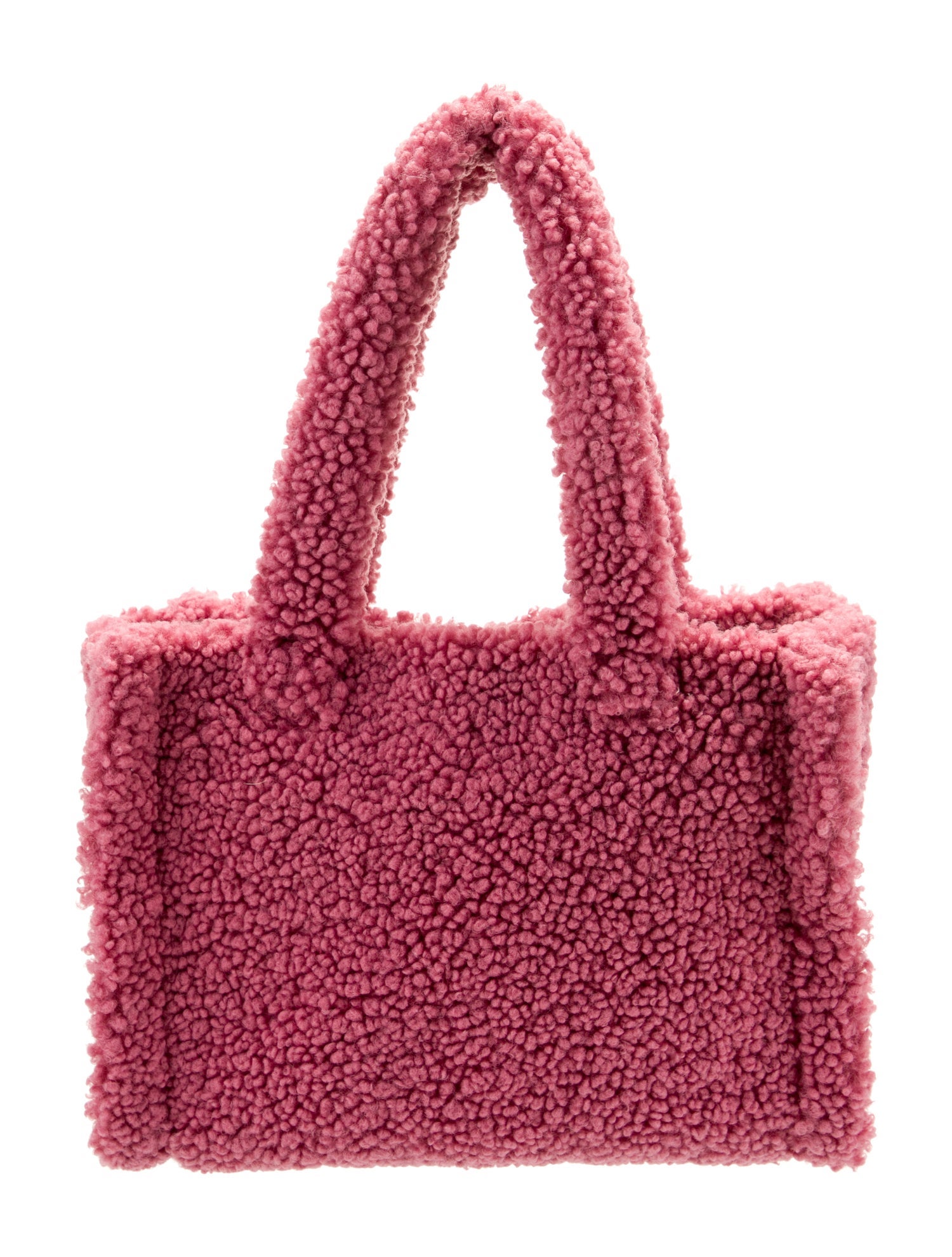 STAND STUDIO Shearling Tote Bag - Pink Totes, Handbags - WSTND23757 ...