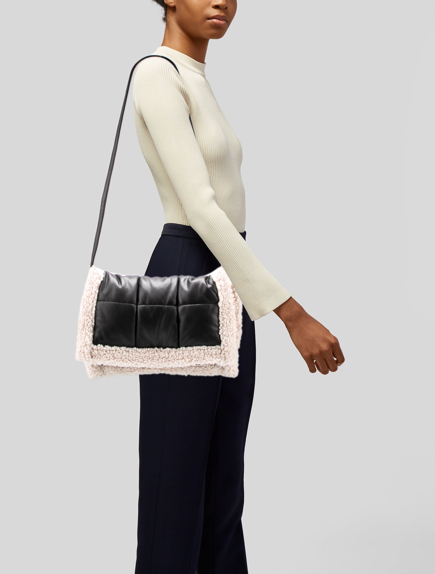 STAND STUDIO Leather Crossbody Bag - Black Crossbody Bags, Handbags ...