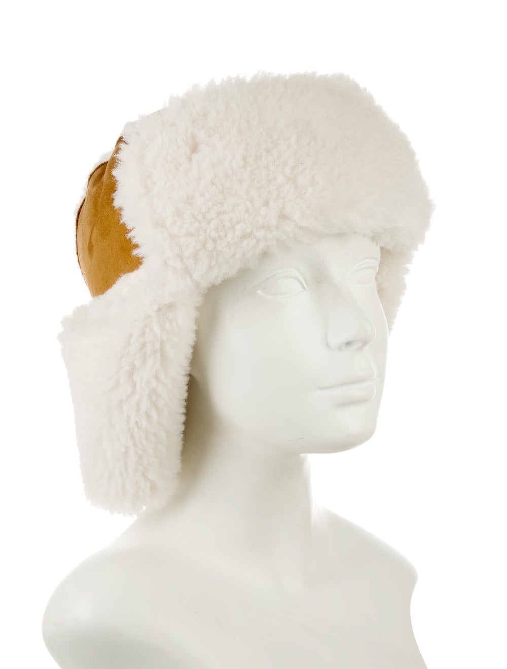 Neutral Stand Studio Shearling Hat - Gem