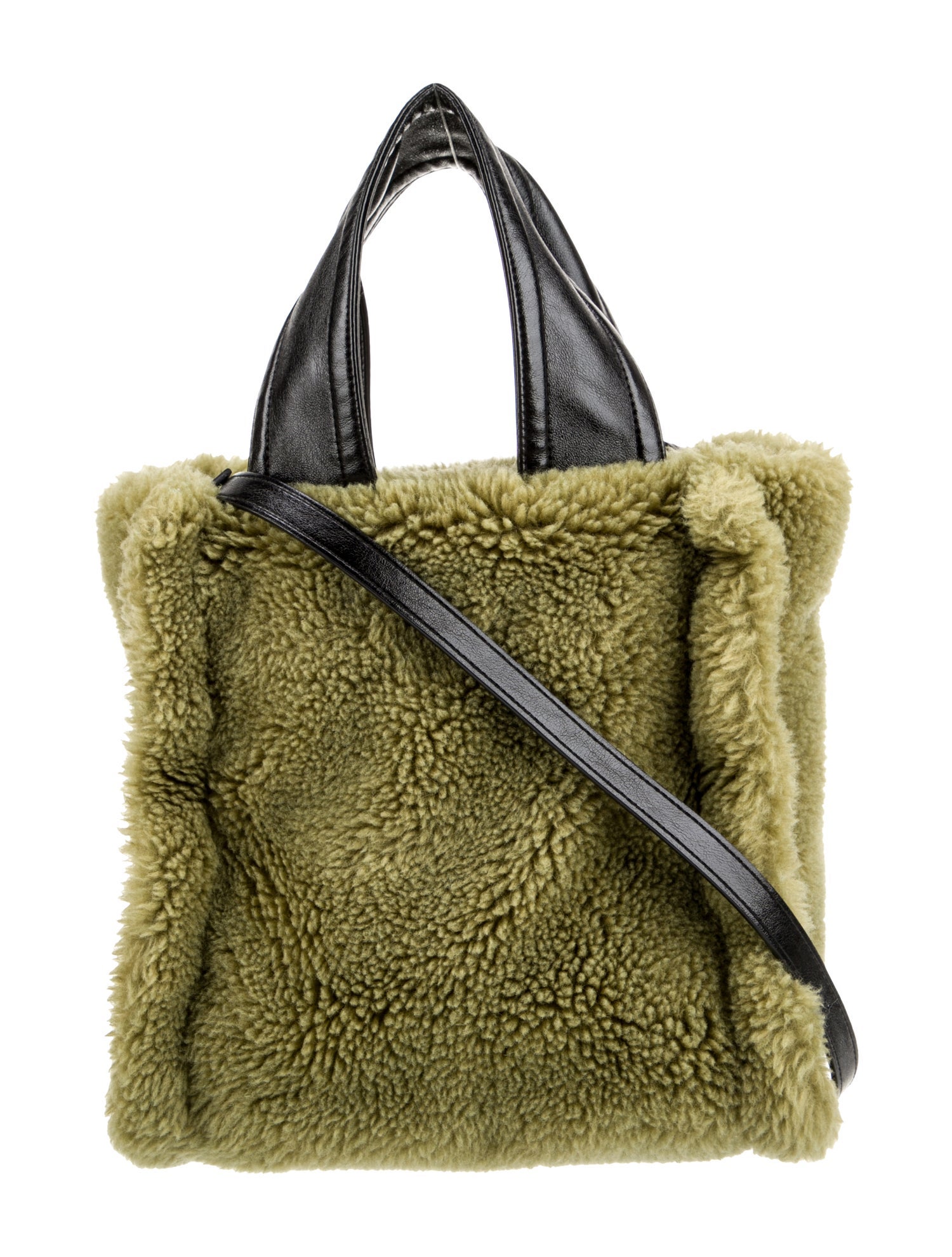 Kate Spade New York Leather-Trim Canvas Handle Bag - Black Handle Bags ...