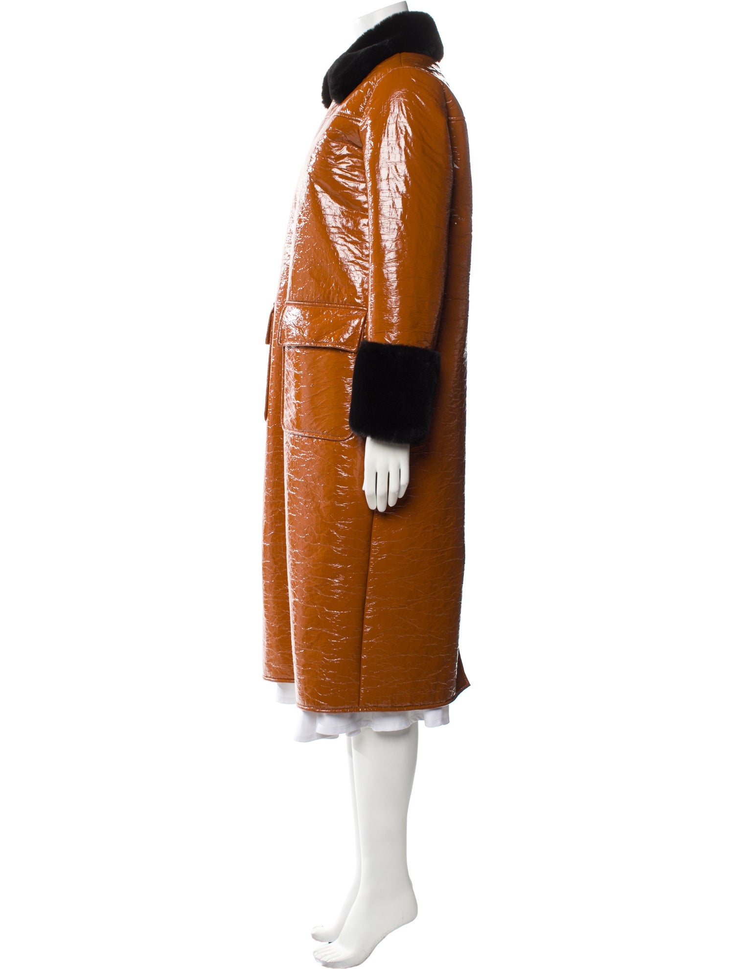 Vince Trench Coat - Brown Coats, Clothing - WVN303667 | The RealReal