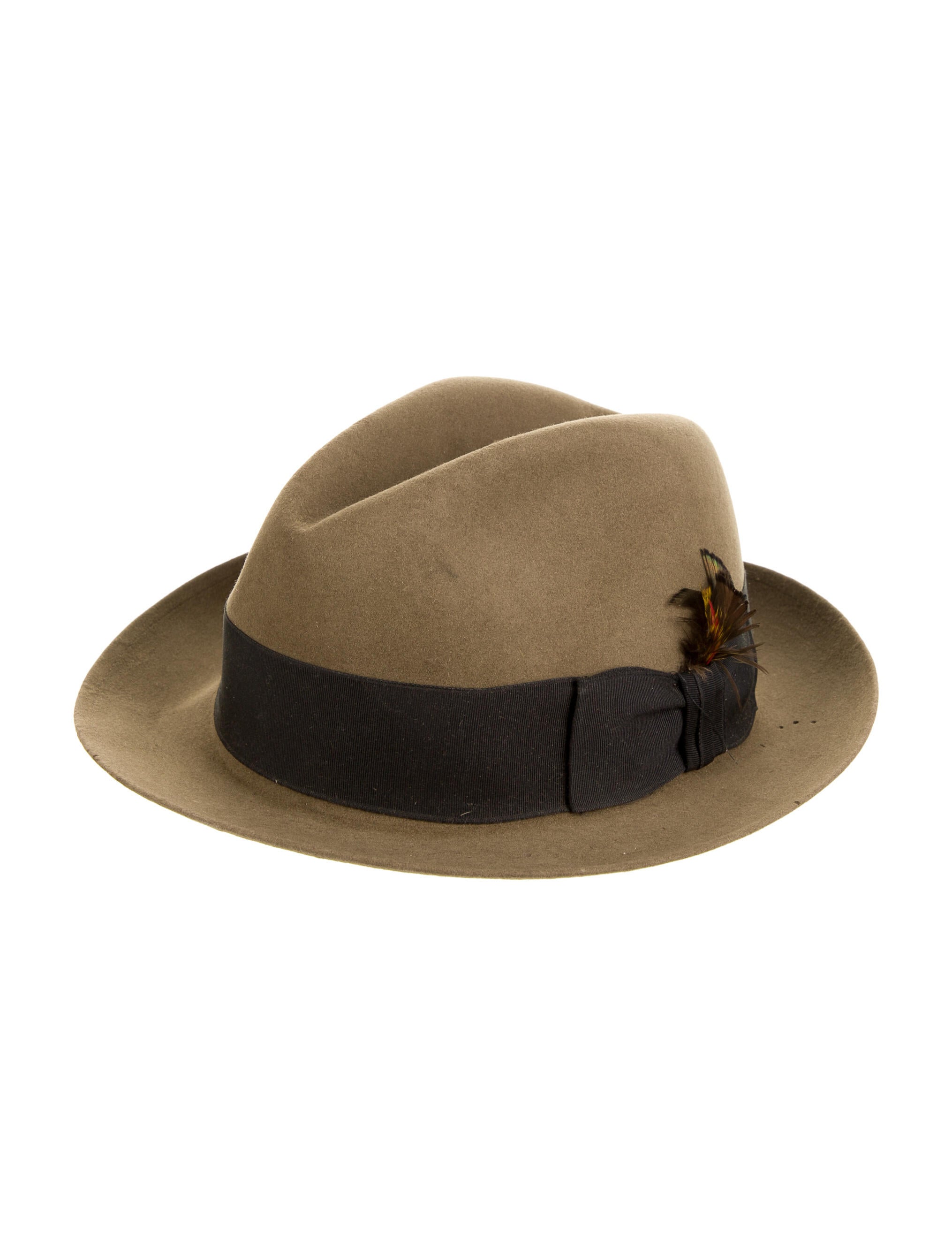 Stetson Suede Fedora Hat - Brown Hats, Accessories - WSTSN20867 | The ...