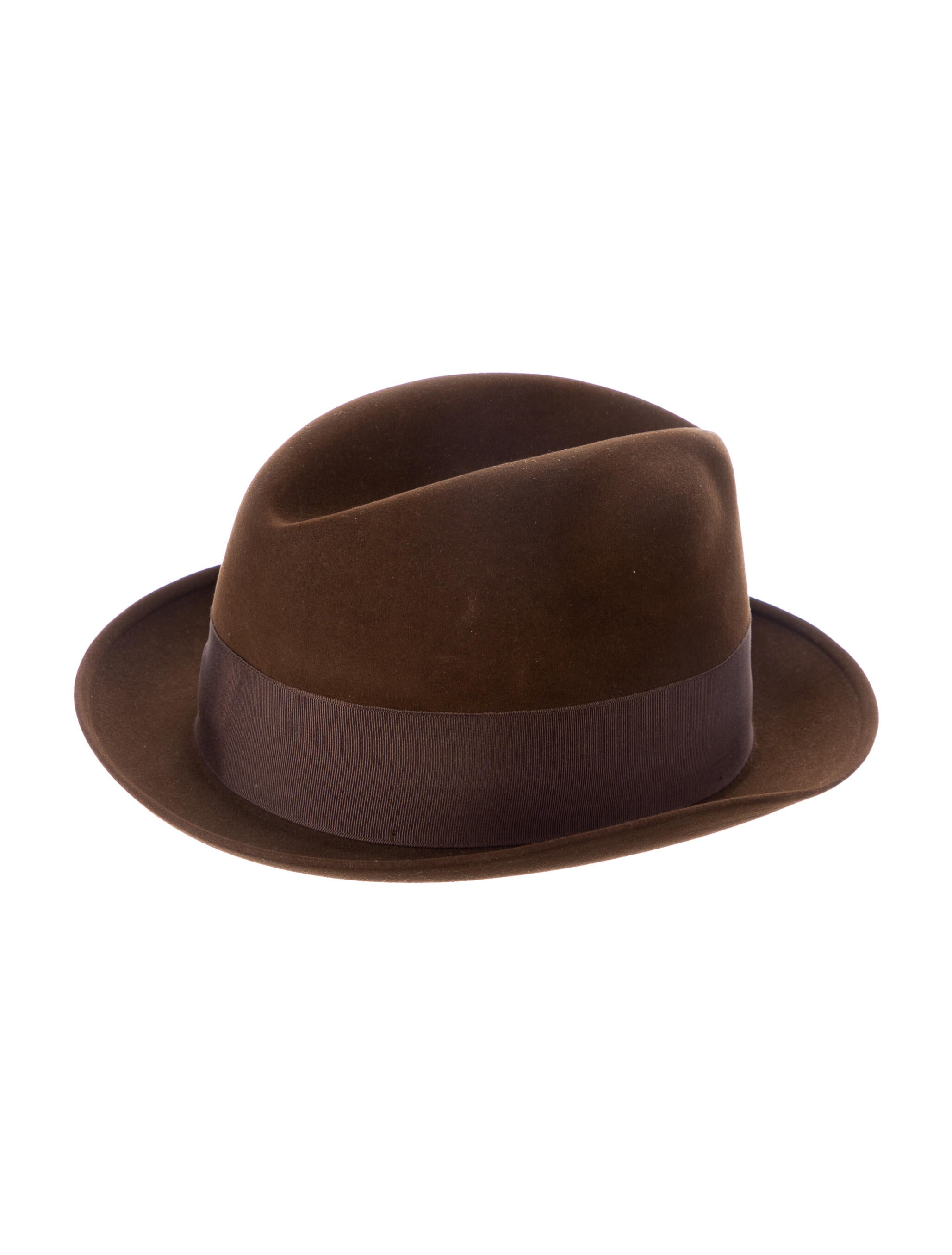 Stetson Brown Suede Fedora - Brown Hats, Accessories - WSTSN21151 | The ...