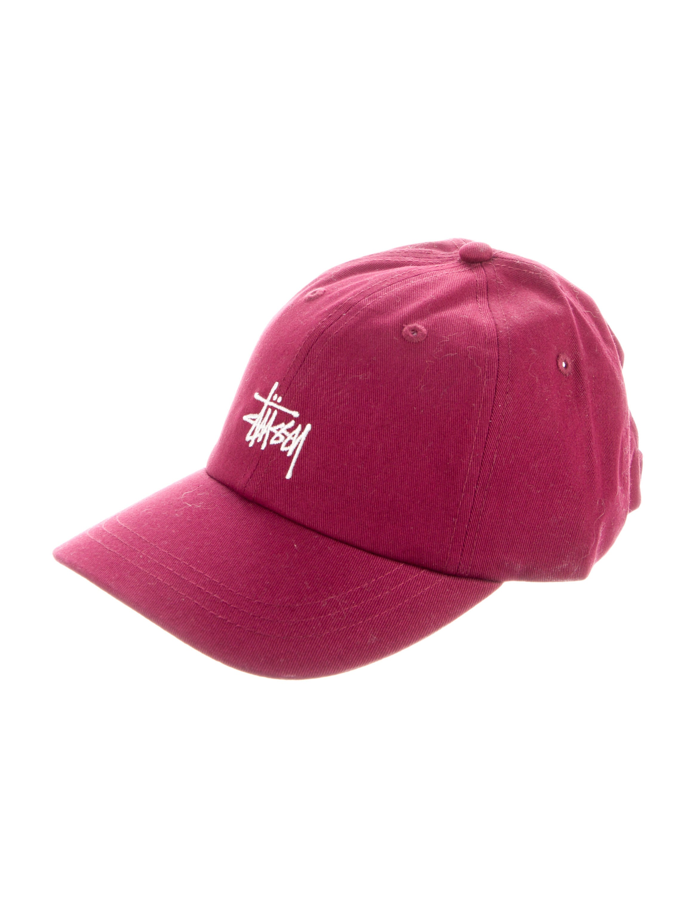 Stüssy Adjustable Baseball Hat w/ Tags - Red Hats, Accessories ...