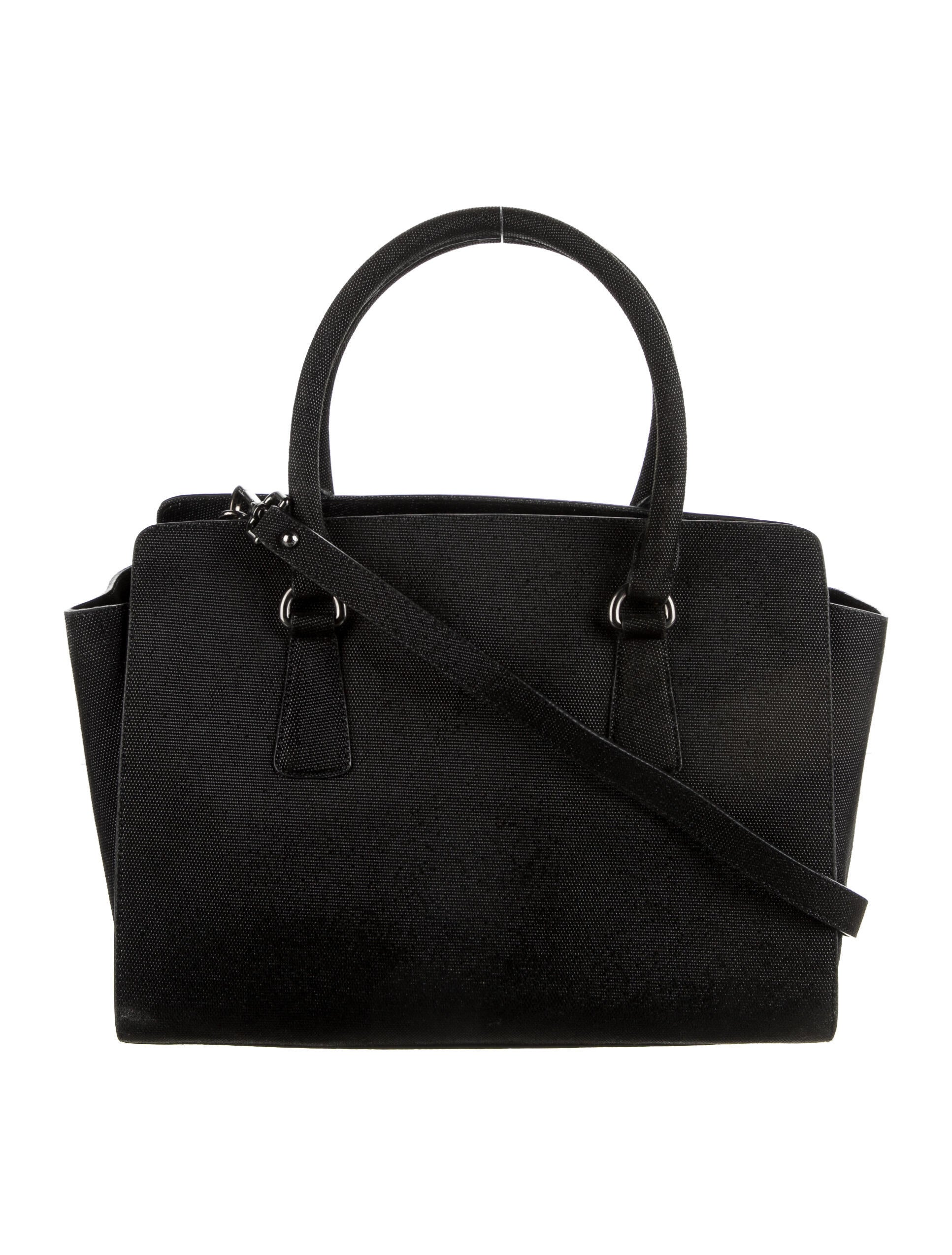 Stuart Weitzman Studded Fringe-Trimmed Bag - Black Handle Bags ...