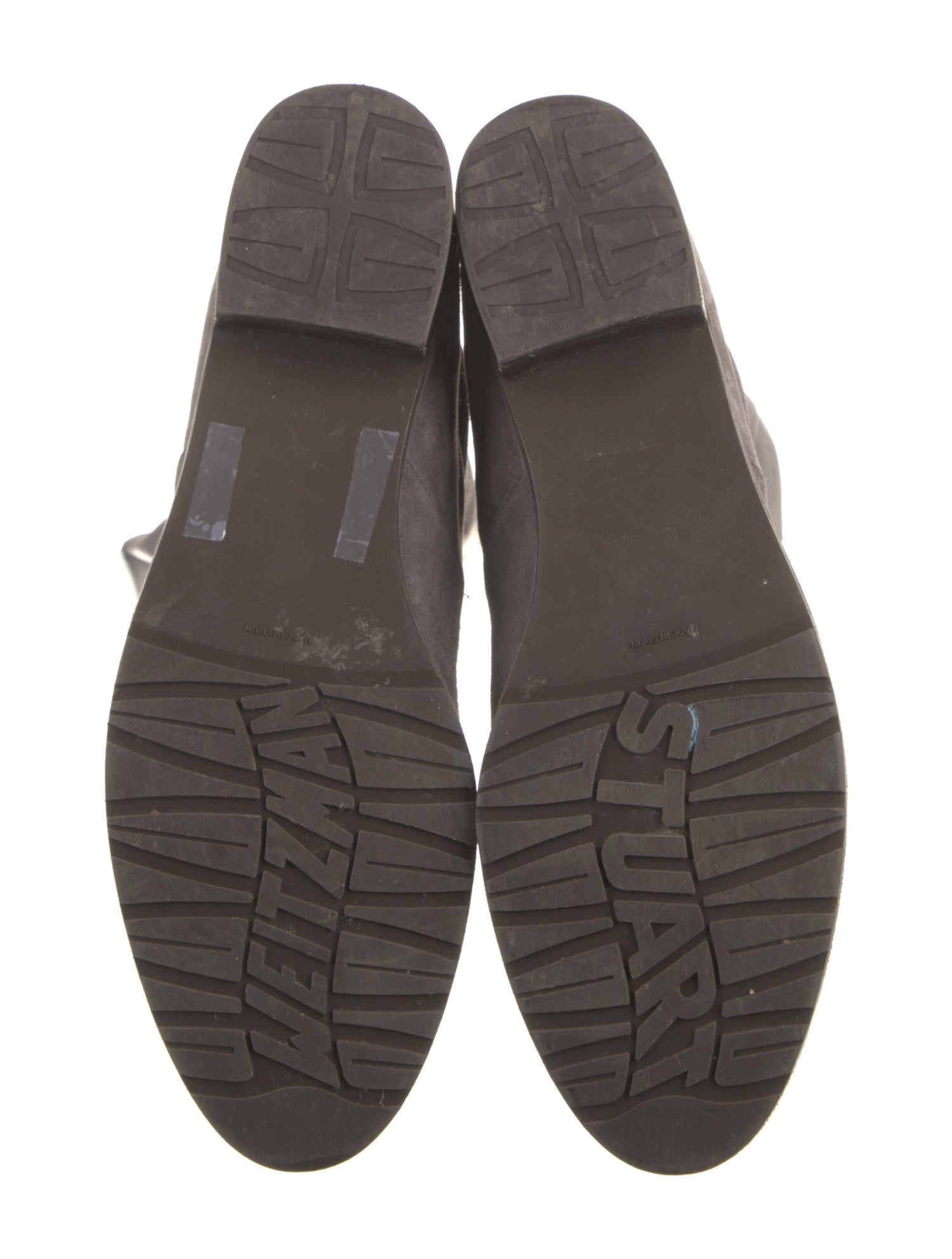 Stuart Weitzman Suede Boots - Grey Boots, Shoes - WSU349418 | The RealReal