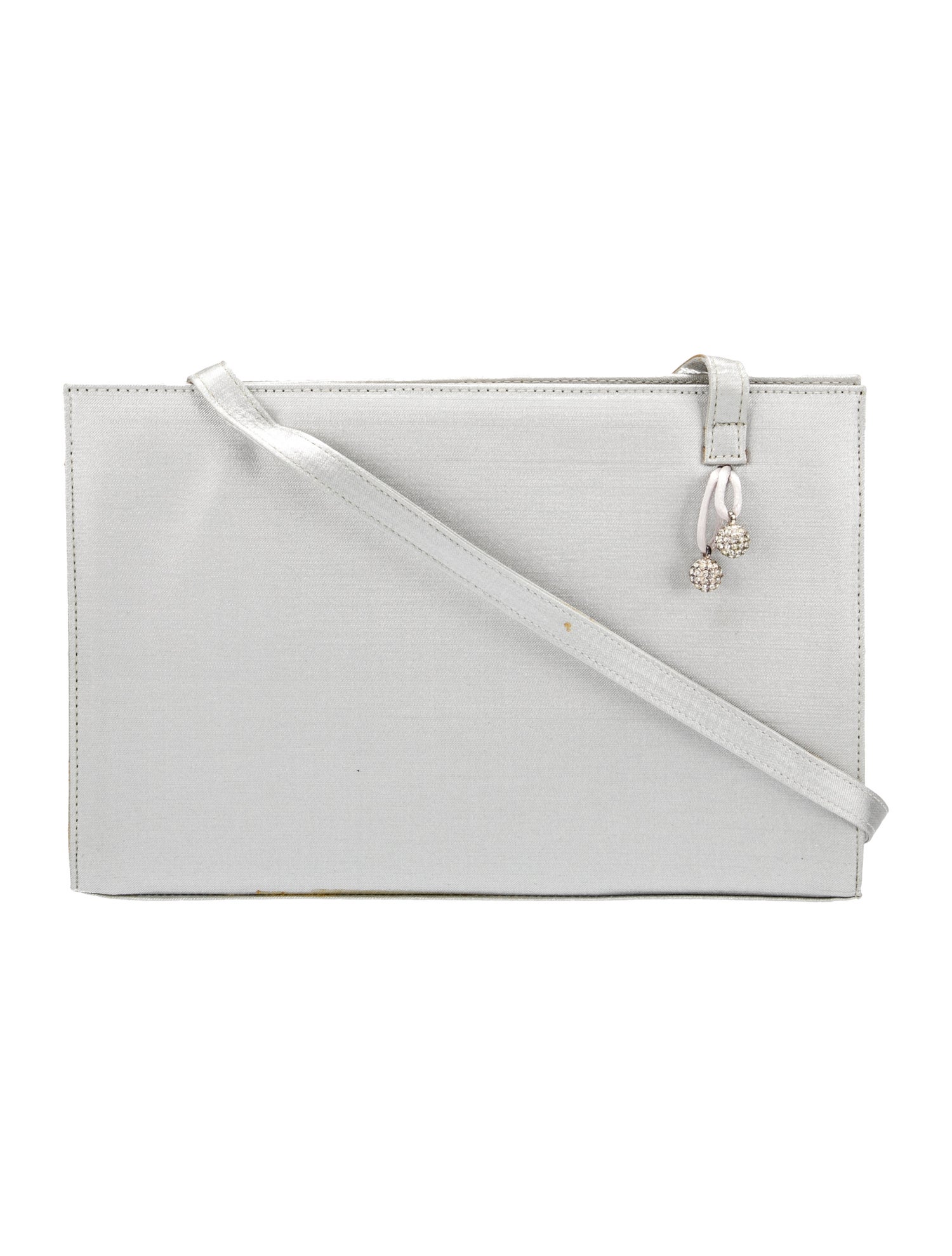 Stuart Weitzman Crossbody Bag - Silver Crossbody Bags, Handbags ...