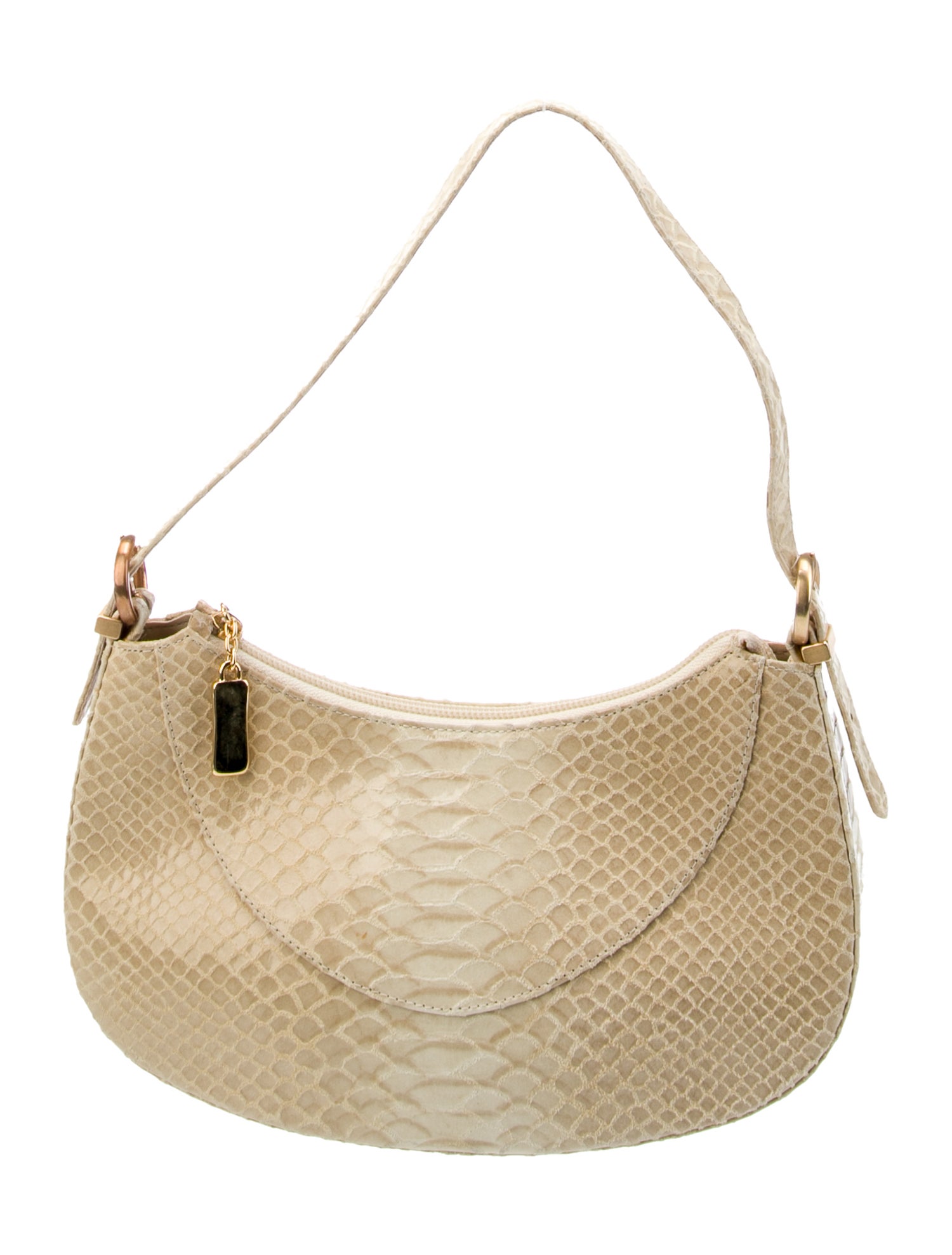 Stuart Weitzman Leather Top Handle Bag - Neutrals Handle Bags, Handbags ...