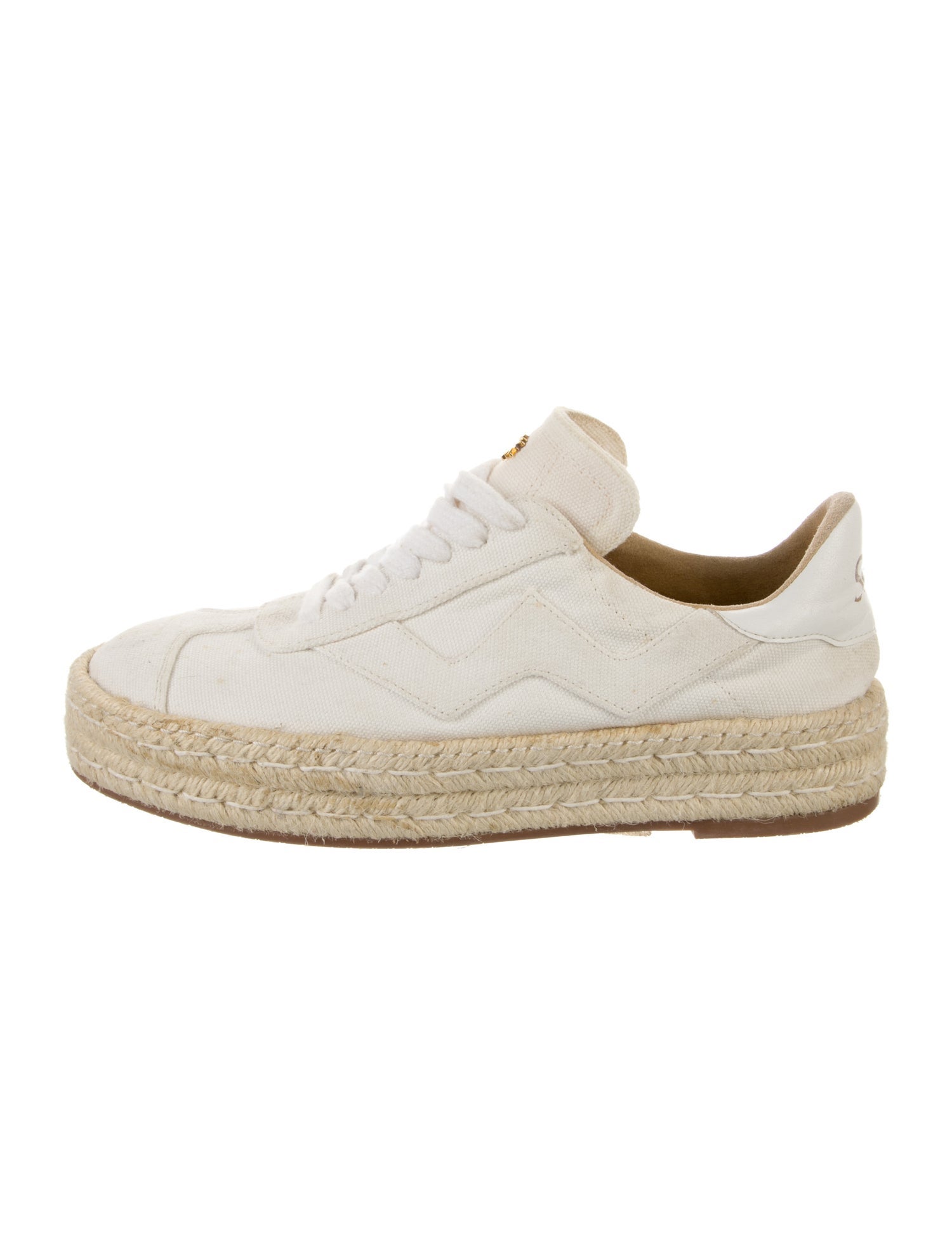 Stuart Weitzman Canvas Espadrille Sneakers - Neutrals Sneakers, Shoes ...