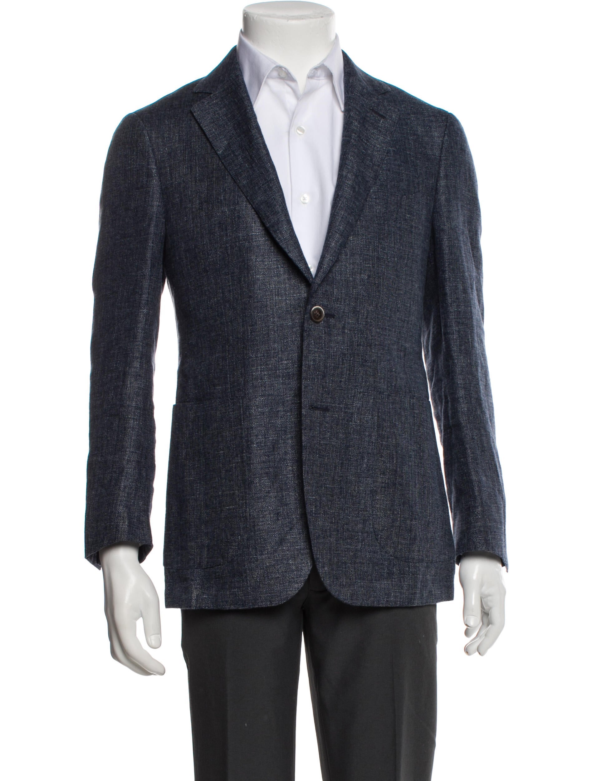 Suitsupply Blazer - Blue Suiting, Clothing - WSUIT26501 | The RealReal