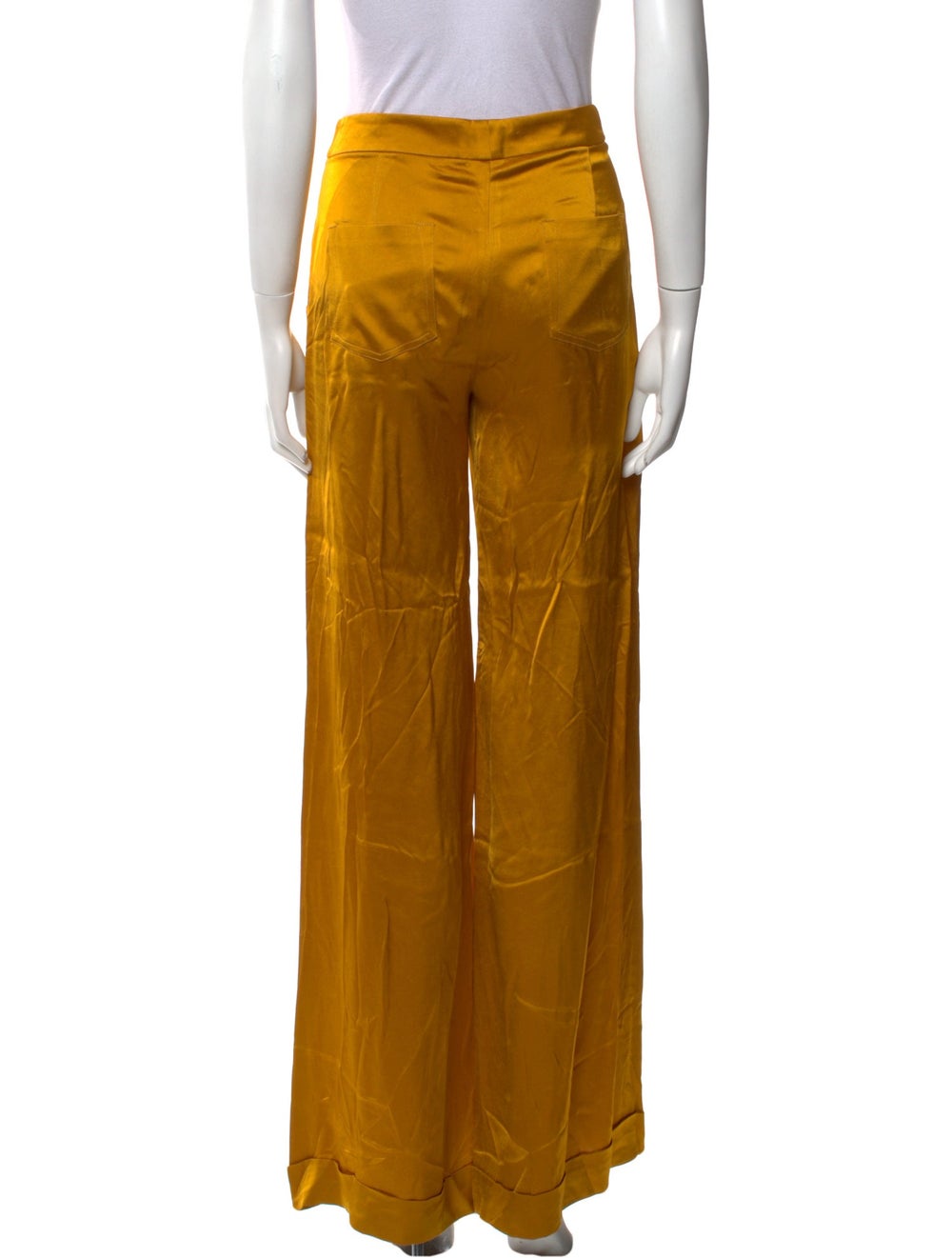 Siyu Wide Leg Pants - Orange, 9.75" Rise Pants, Clothing - WSUIY20260 ...