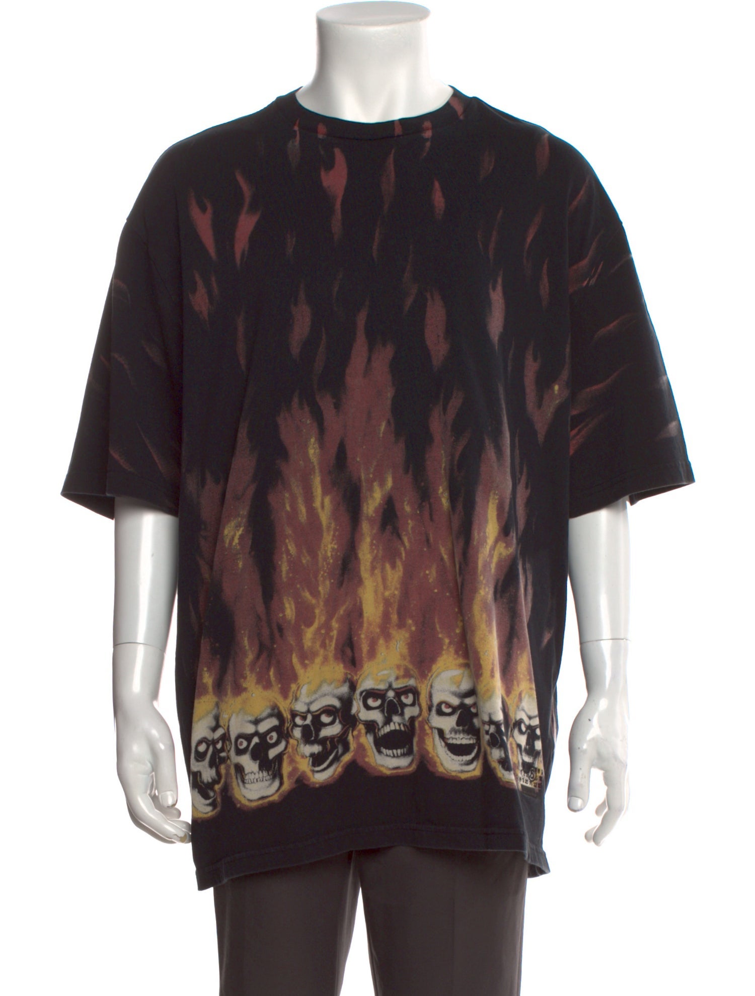 Supreme x MM6 2024 Liquid Blue Oversized T-Shirt - Black T-Shirts ...