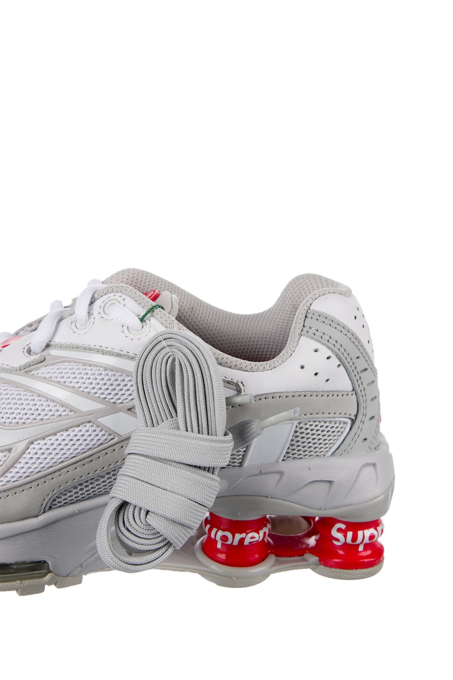 Supreme x Nike Shox Ride 2 SP White Athletic Sneakers - White Sneakers ...