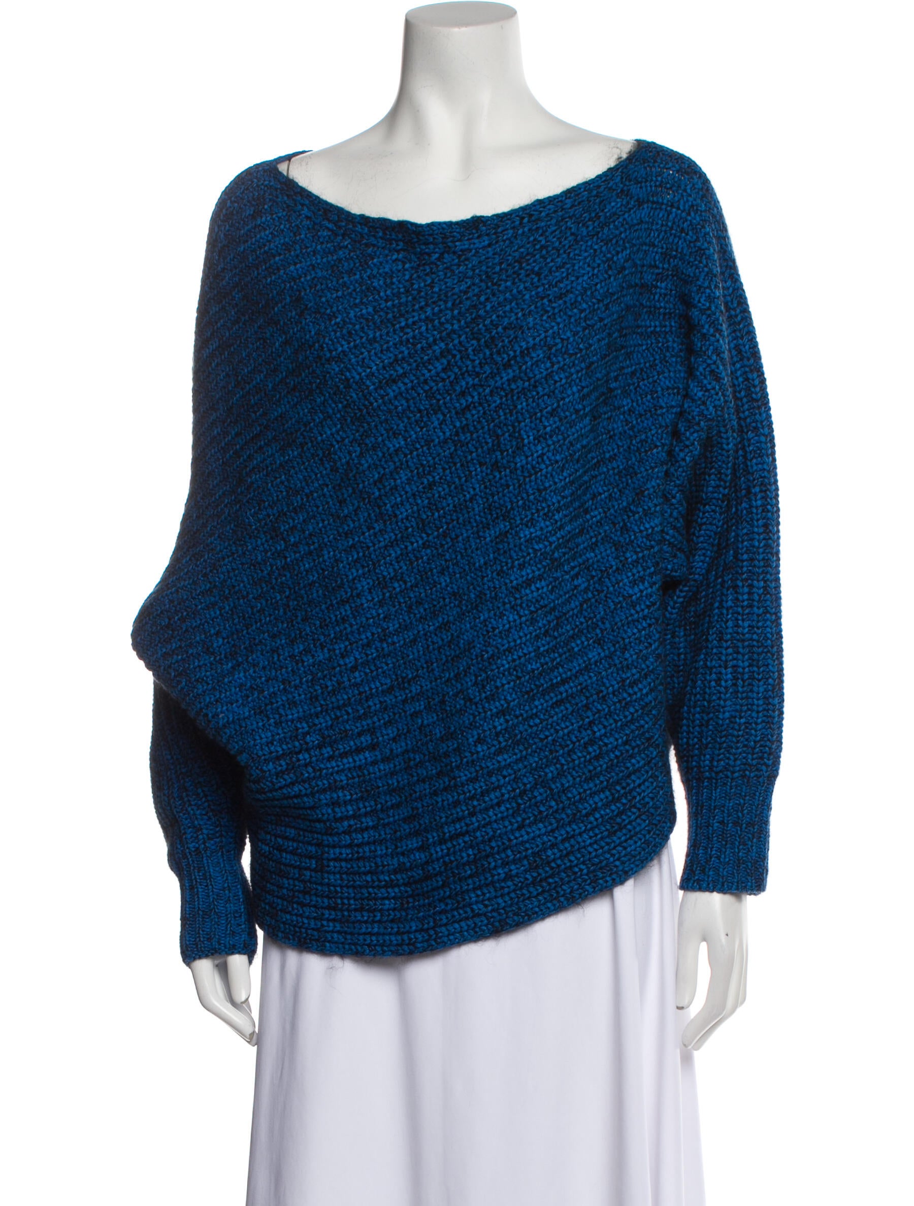 Theyskens' Theory Oversized Wool Sweater - White Knitwear, Clothing ...