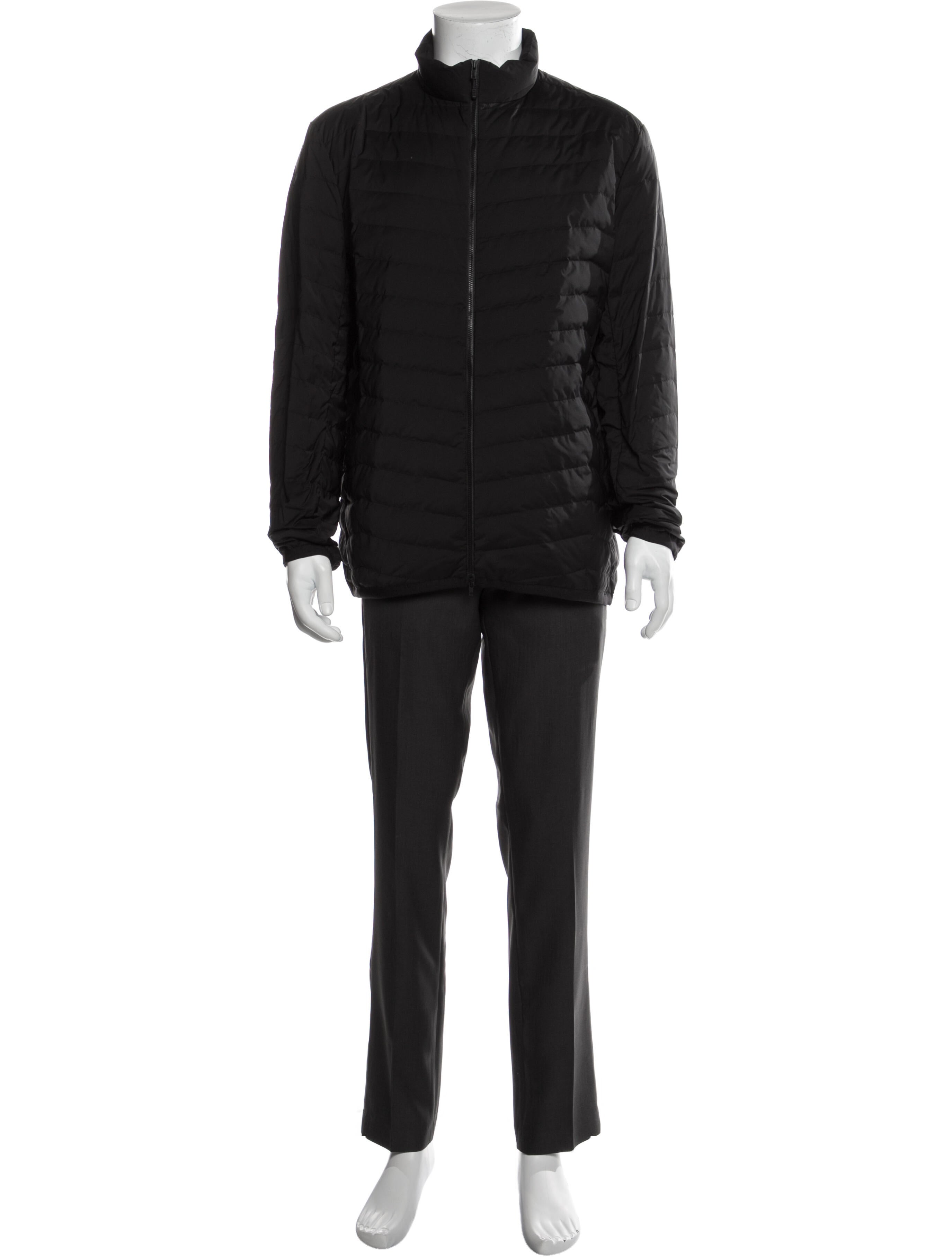 Theory Leather Rib Knit-Trimmed Jacket - Black Outerwear, Clothing ...