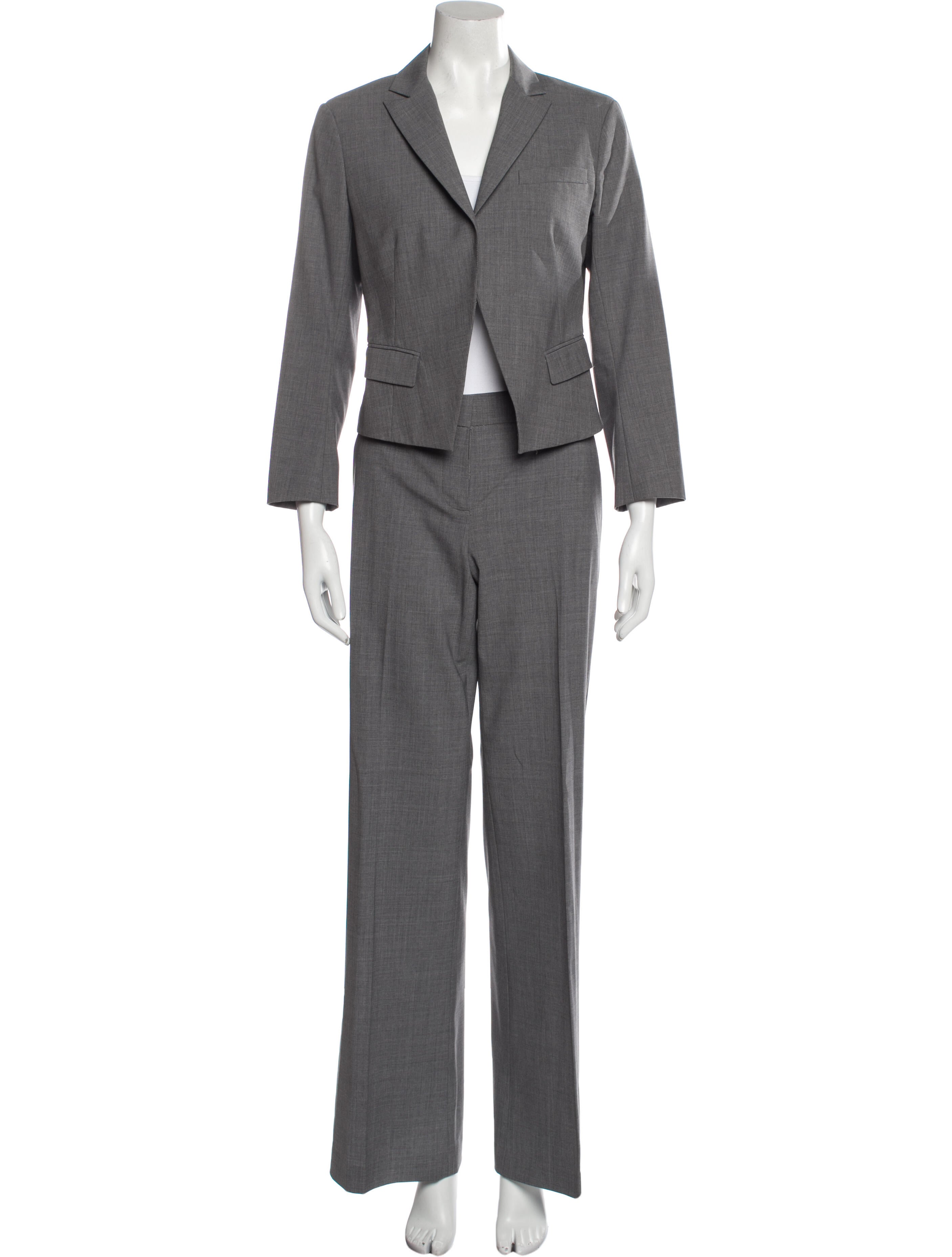 Theory Pantsuit - Grey, 8.5" Rise Suits and Sets, Clothing - WTE222983 ...