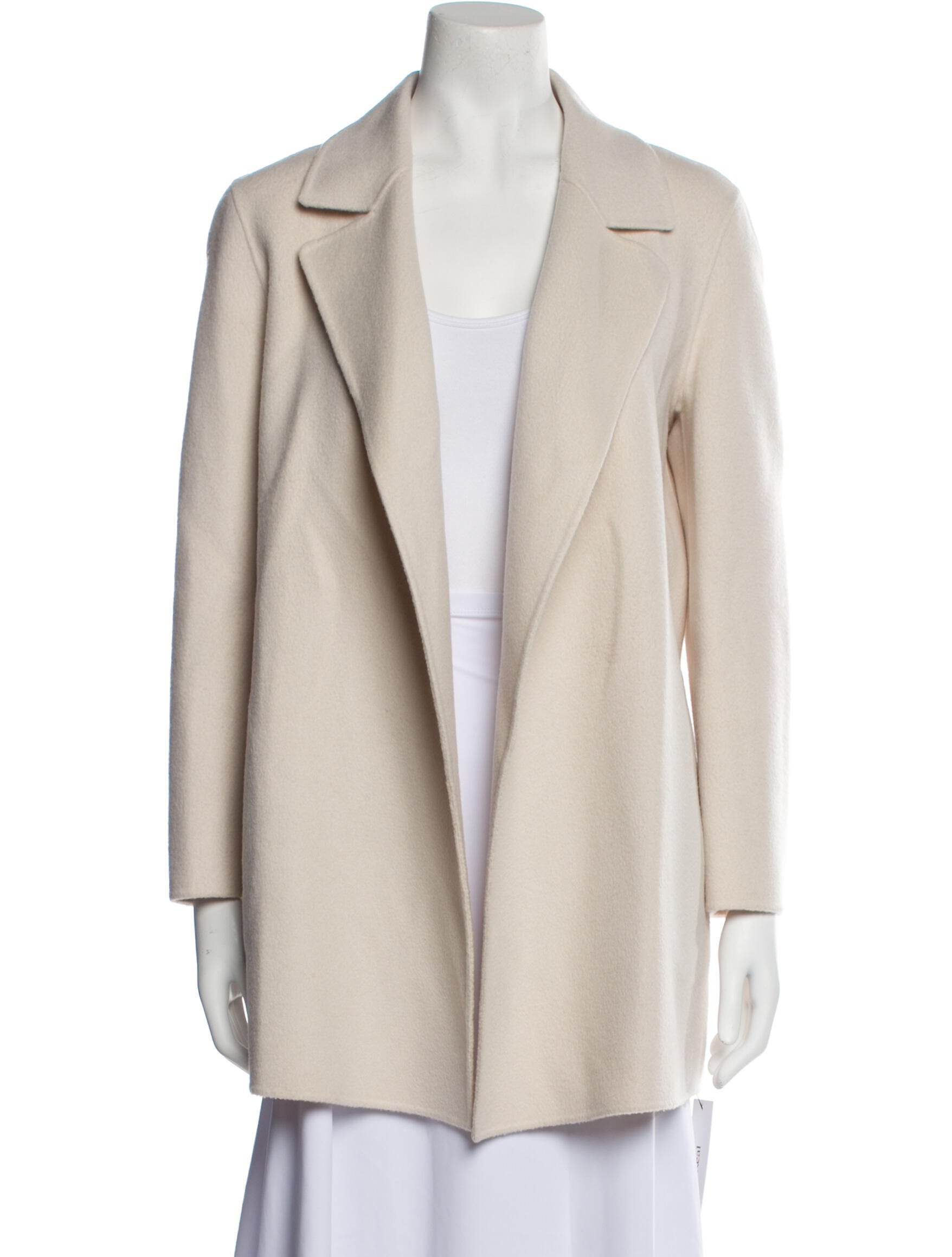 Akris Knee-Length Wool Coat - Black Coats, Clothing - AKR30626 | The ...