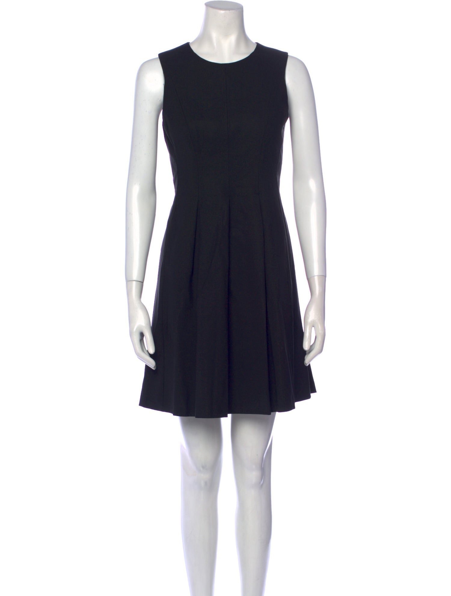 Theory Crew Neck Mini Dress - Black Dresses, Clothing - WTE242702 | The ...