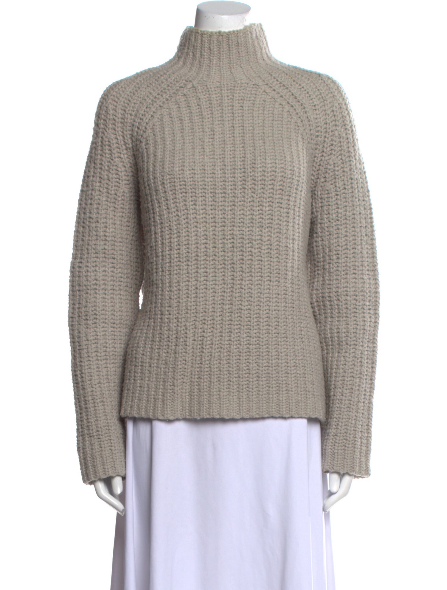 Theory Turtleneck Sweater - Grey Knitwear, Clothing - WTE244887 | The ...