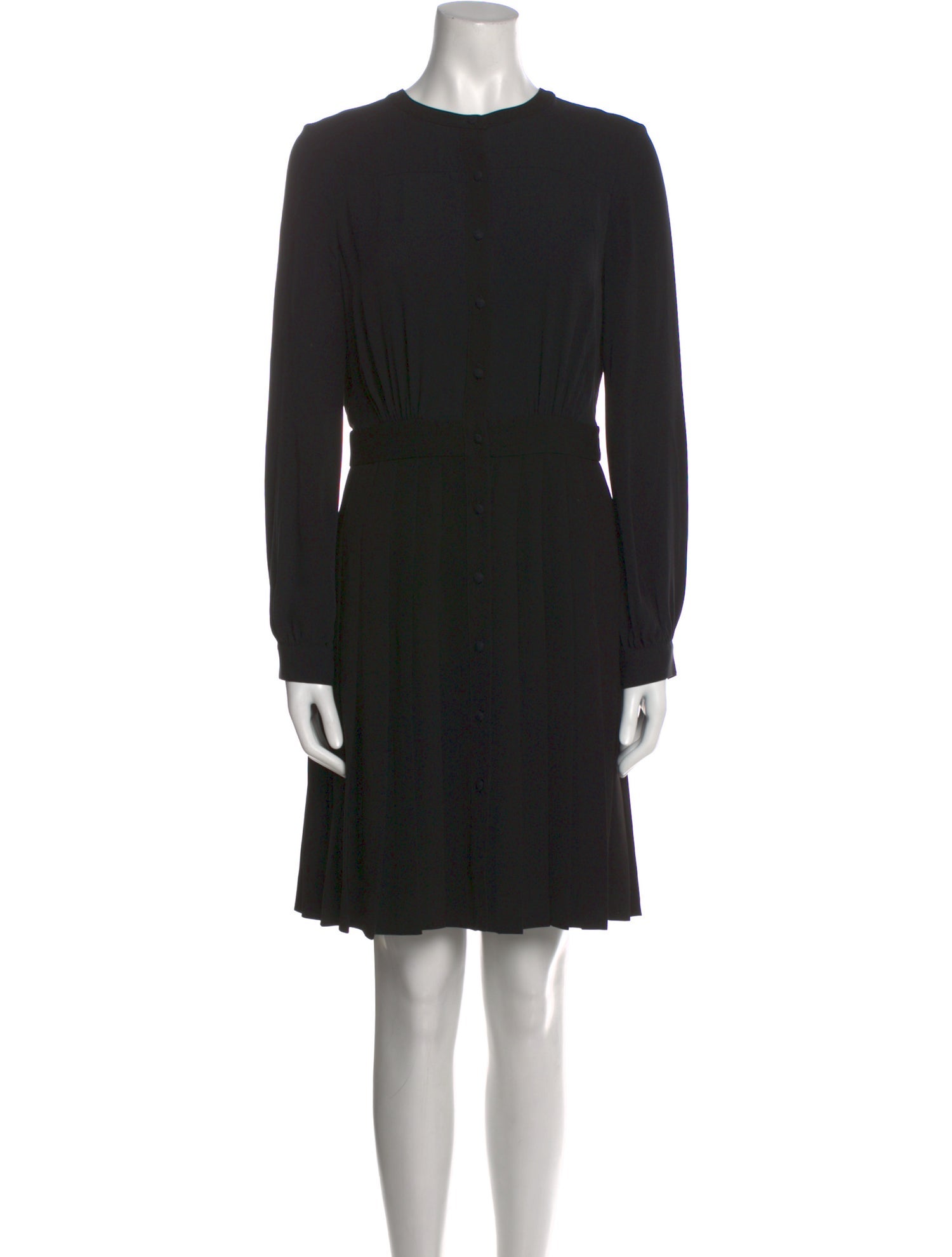 Theory Crew Neck Mini Dress - Black Dresses, Clothing - WTE249097 | The ...