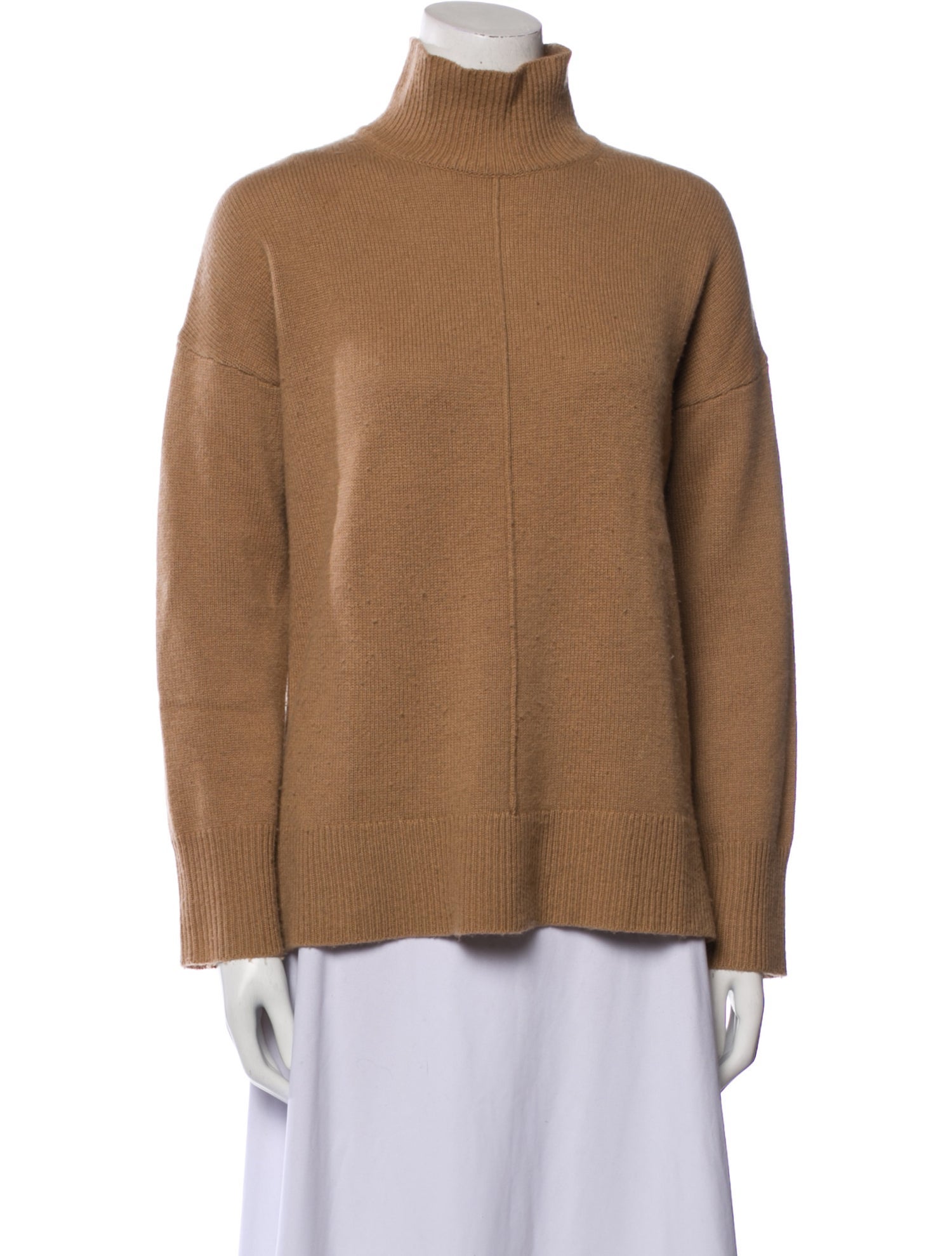 Theory Cashmere Turtleneck Sweater - Neutrals Knitwear, Clothing ...
